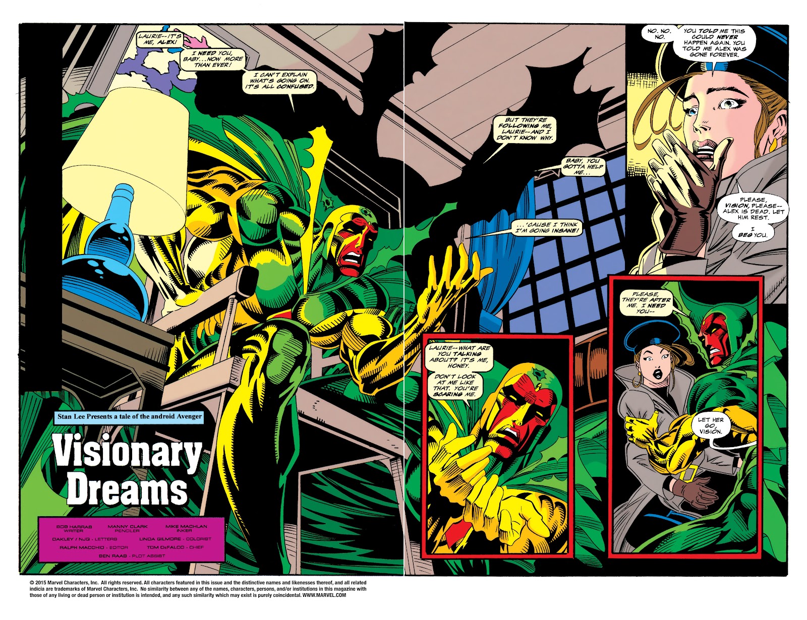 Read online The Vision comic - Issue #3