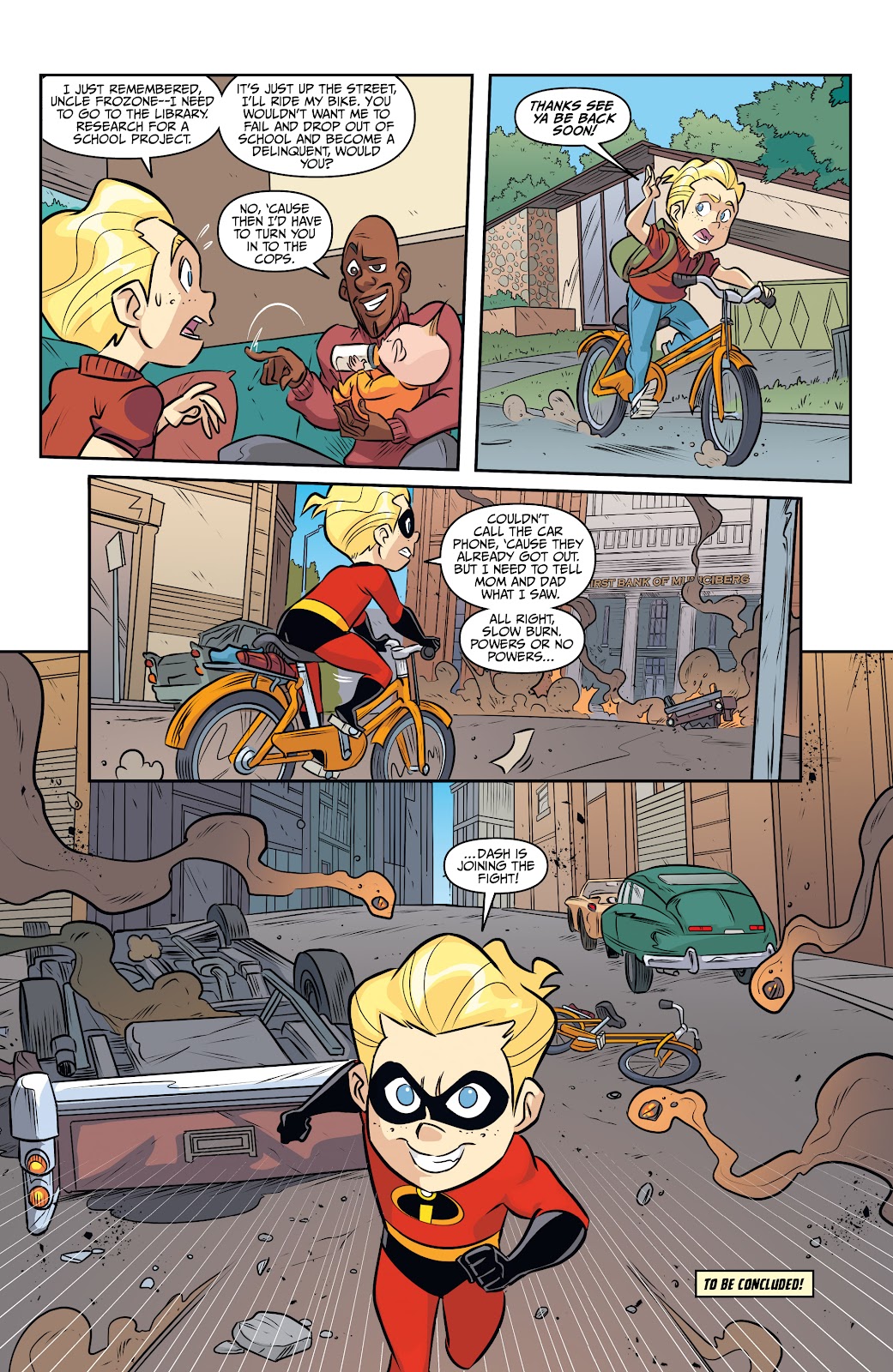 Read online Incredibles 2: Slow Burn comic - Issue #2
