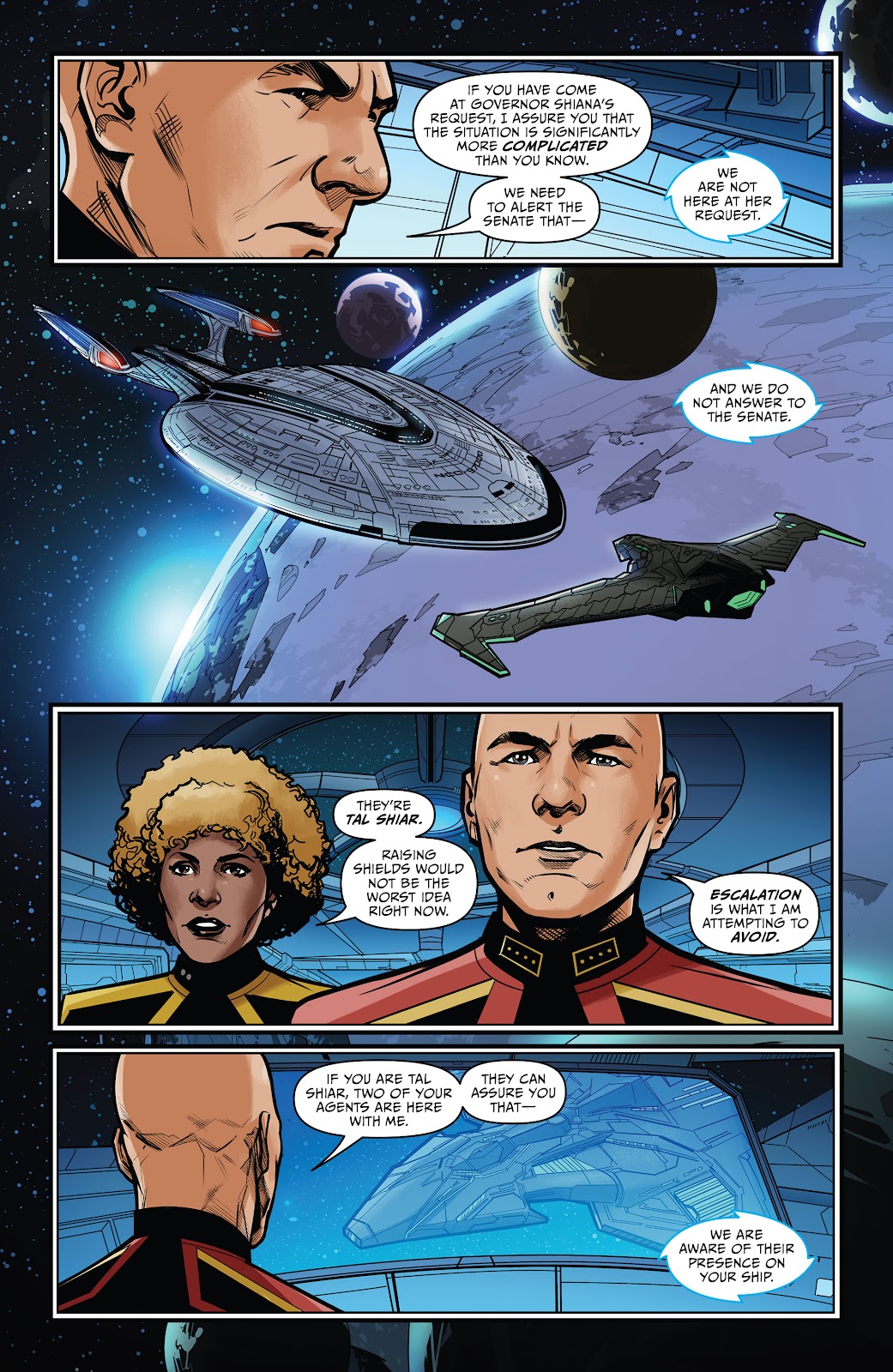 Read online Star Trek: Picard Countdown comic - Issue #3