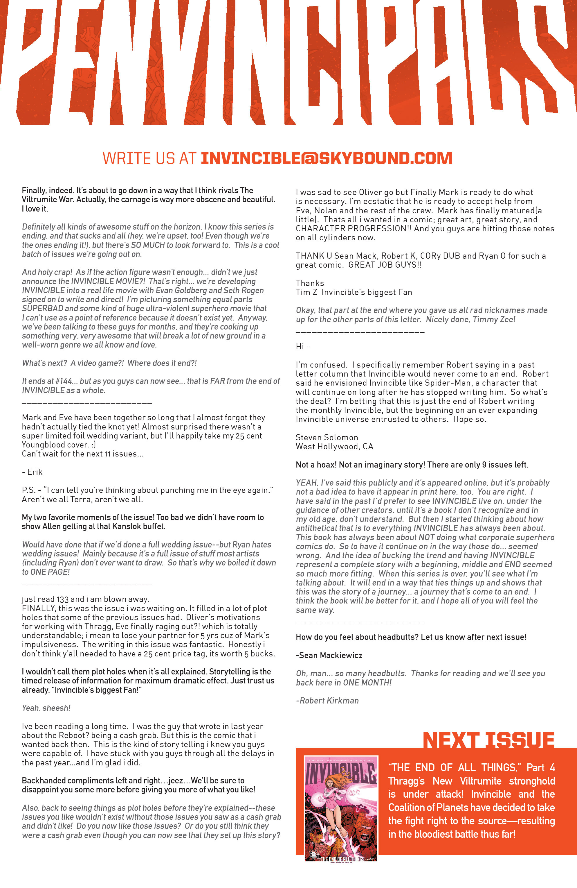 Invincible Issue 135 | Read Invincible Issue 135 comic online in high ...