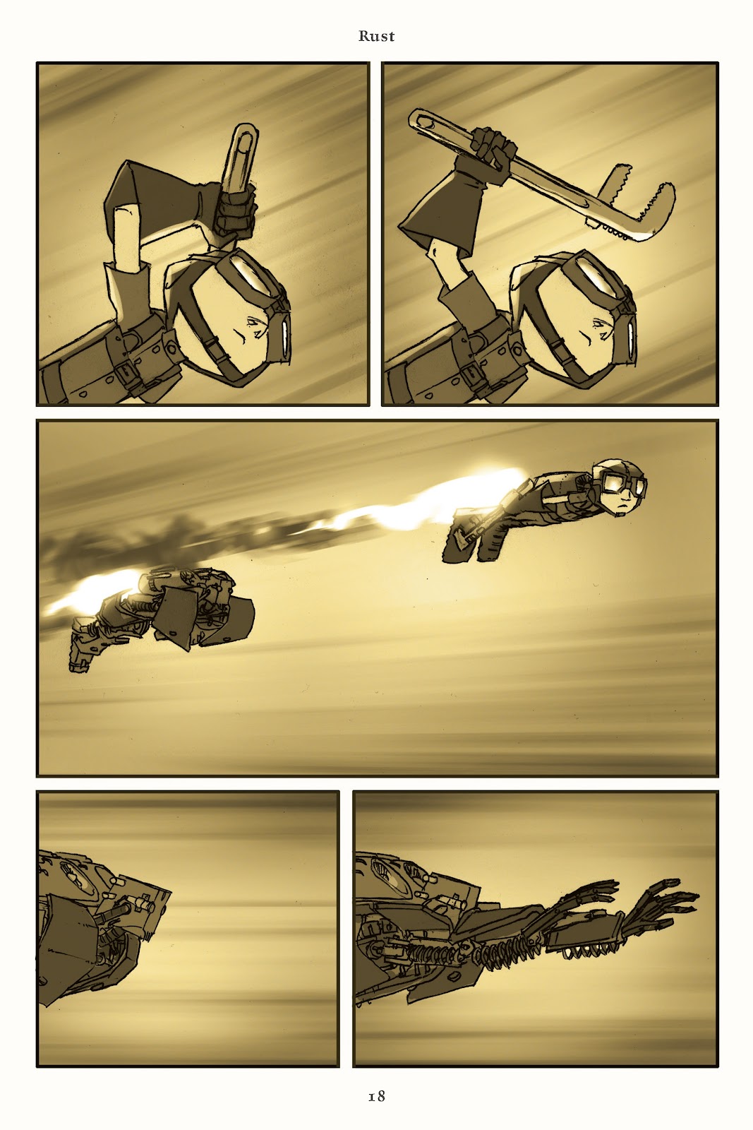 Read online Rust comic - Issue # TPB 3 (Part 1)
