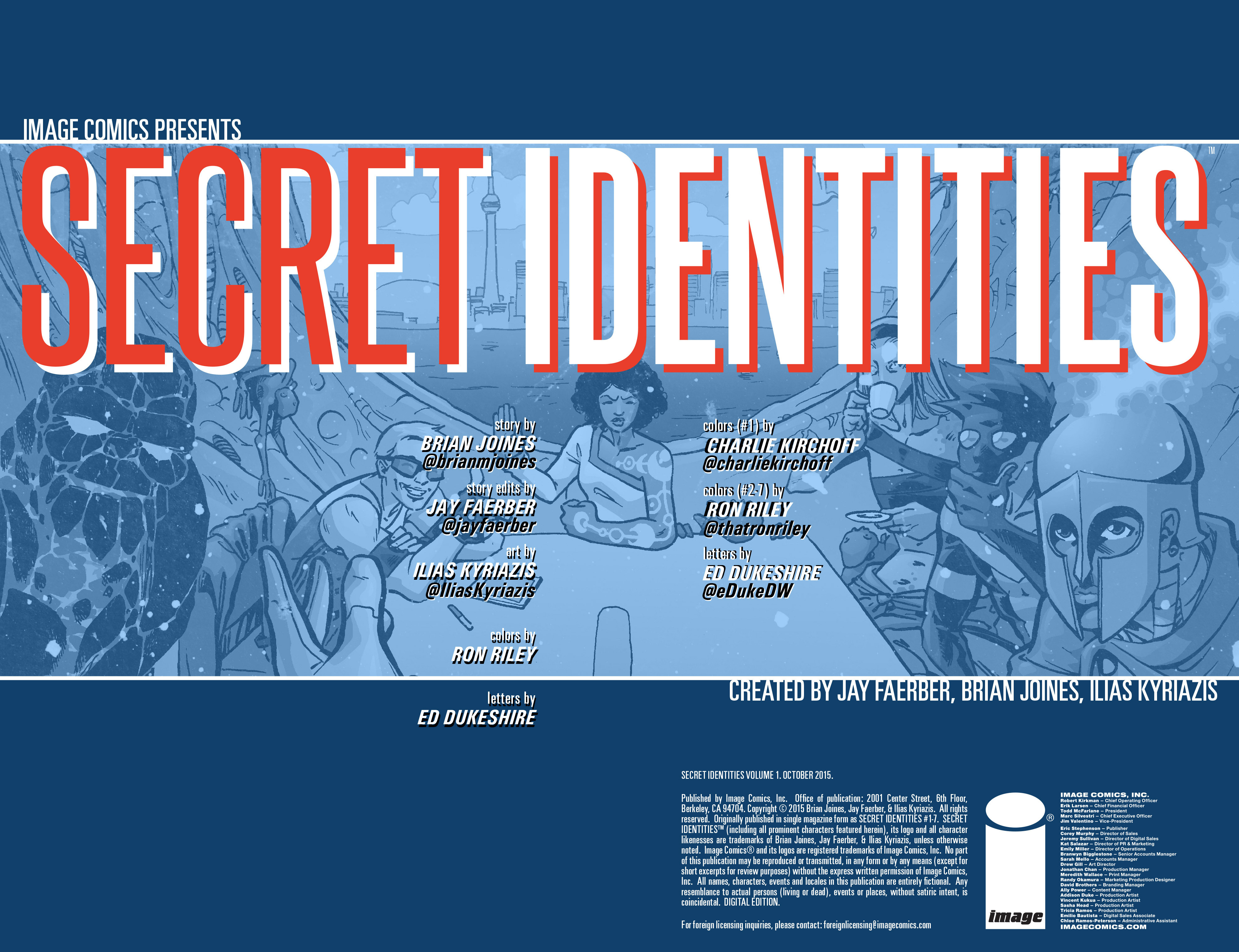 Read online Secret Identities comic - Issue # _TPB