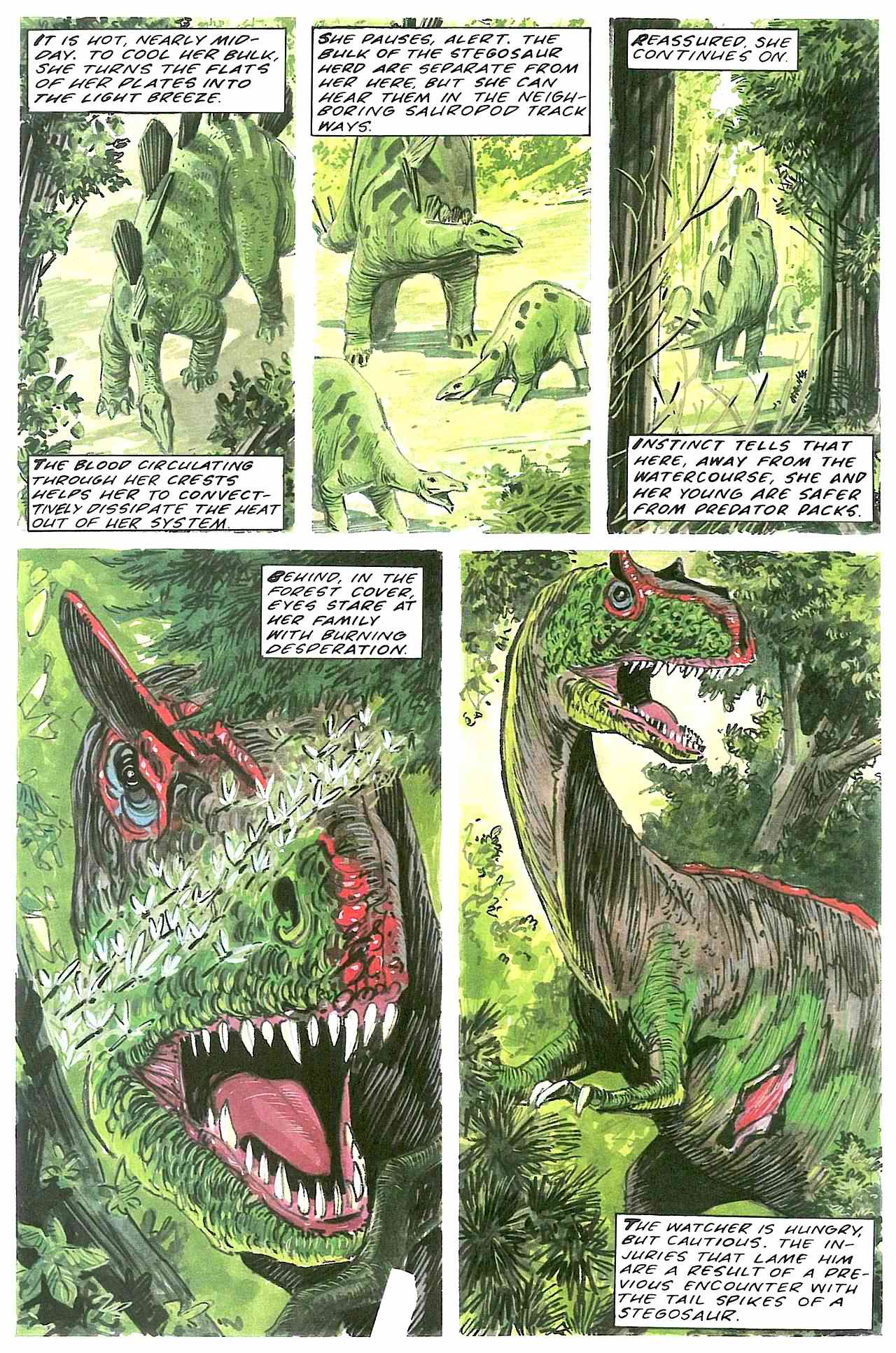 Read online Dinosaurs, A Celebration comic - Issue #4