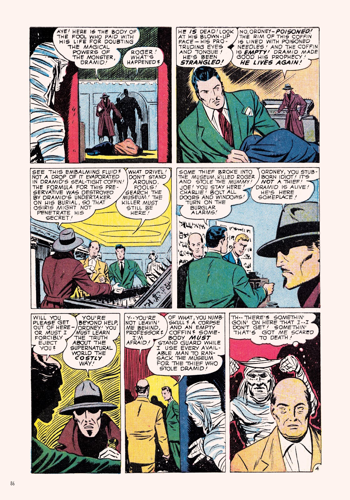 Read online Classic Monsters of Pre-Code Horror Comics: Mummies comic ...