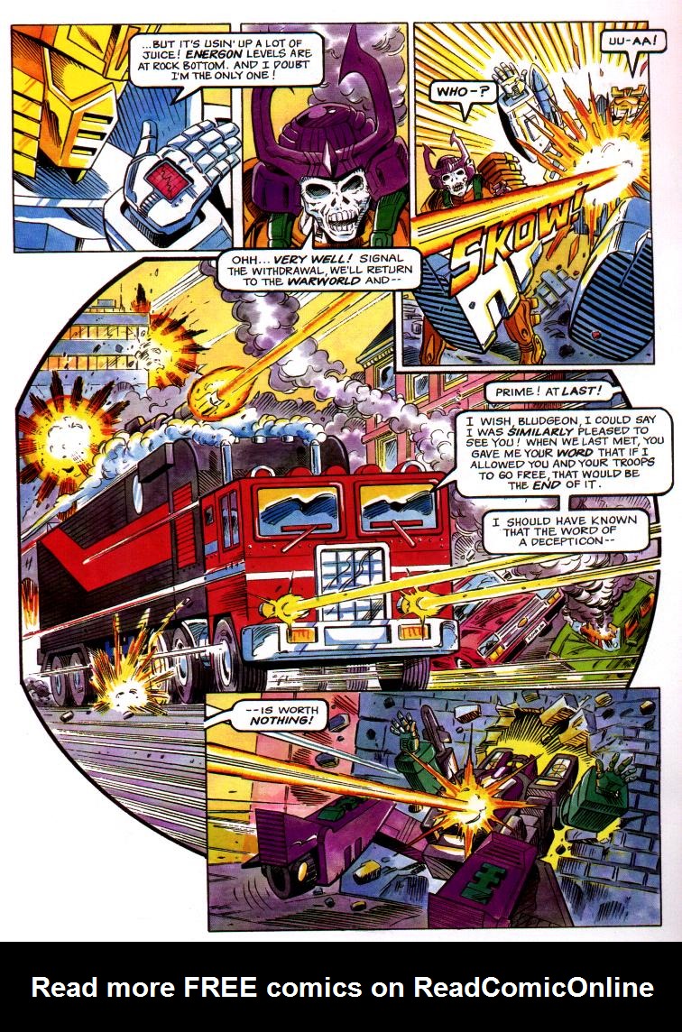 Read online Transformers: Generation 2 (1994) comic - Issue #1