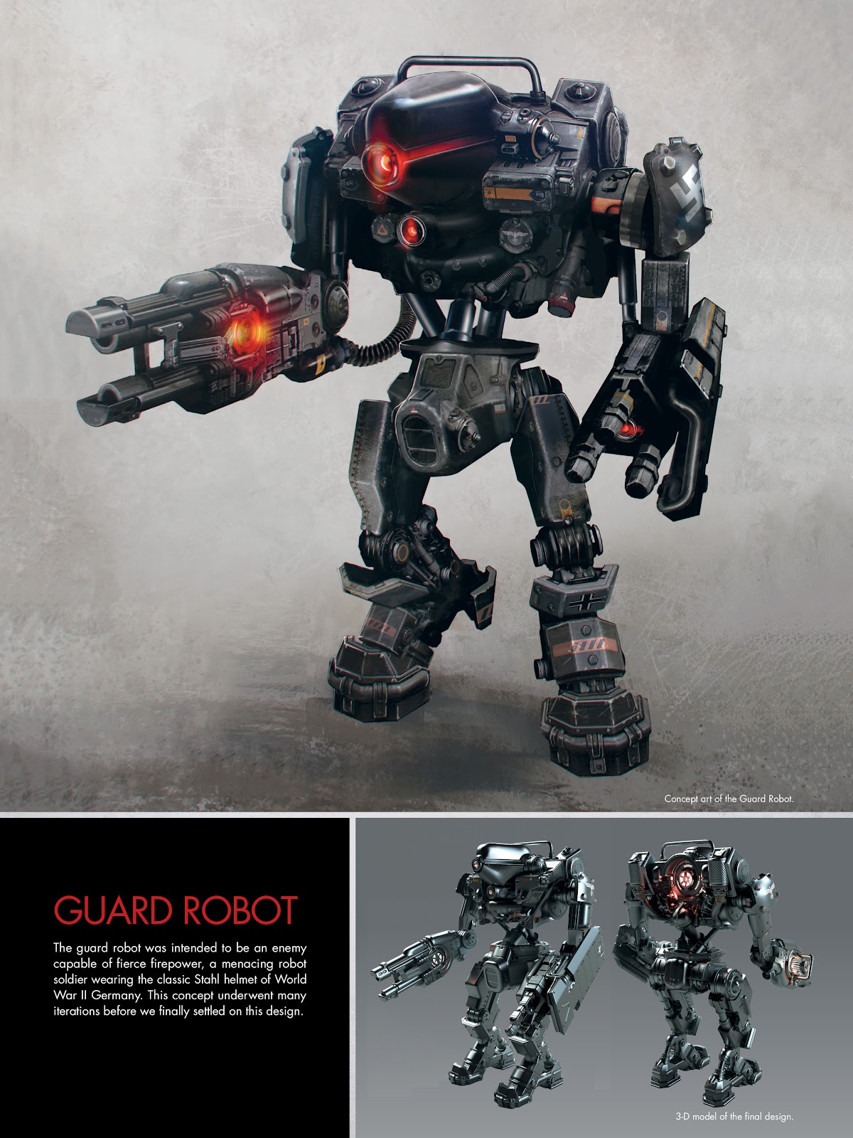 Read online The Art of Wolfenstein: The New Order comic - Issue # TPB ...