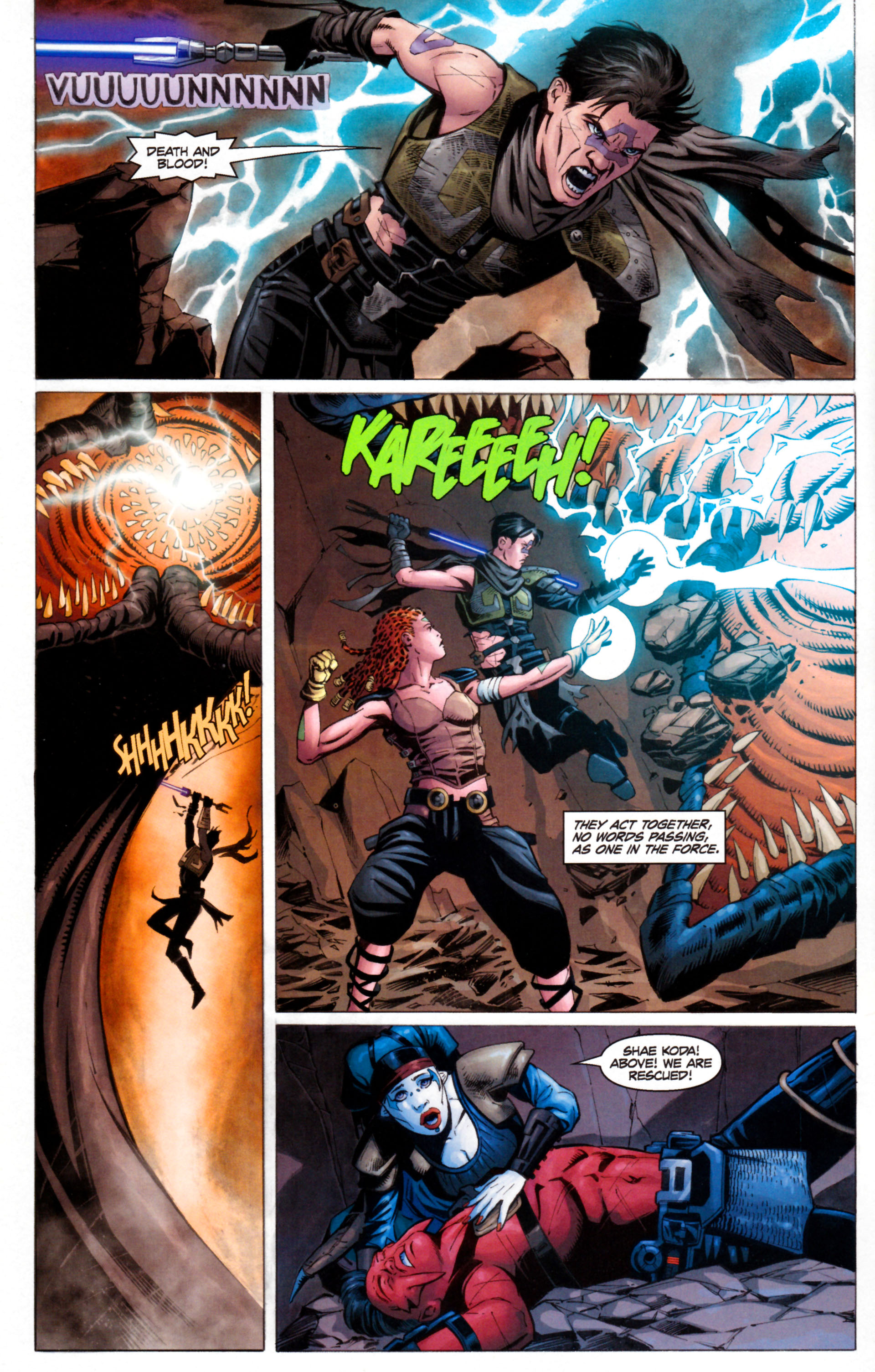 Read online Star Wars: Dawn Of The Jedi - Force Storm comic - Issue #5