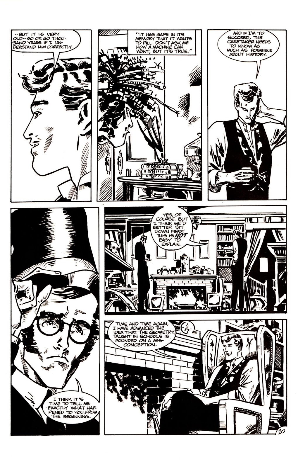 Read online The Time Machine comic - Issue #1