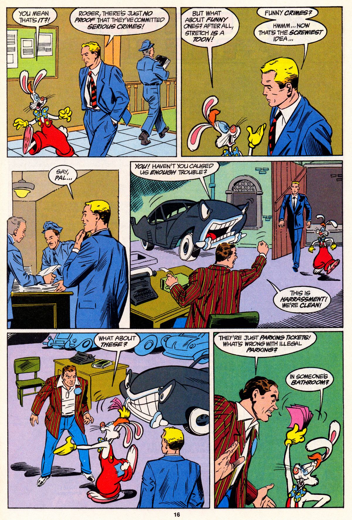 Read online Roger Rabbit comic - Issue #6