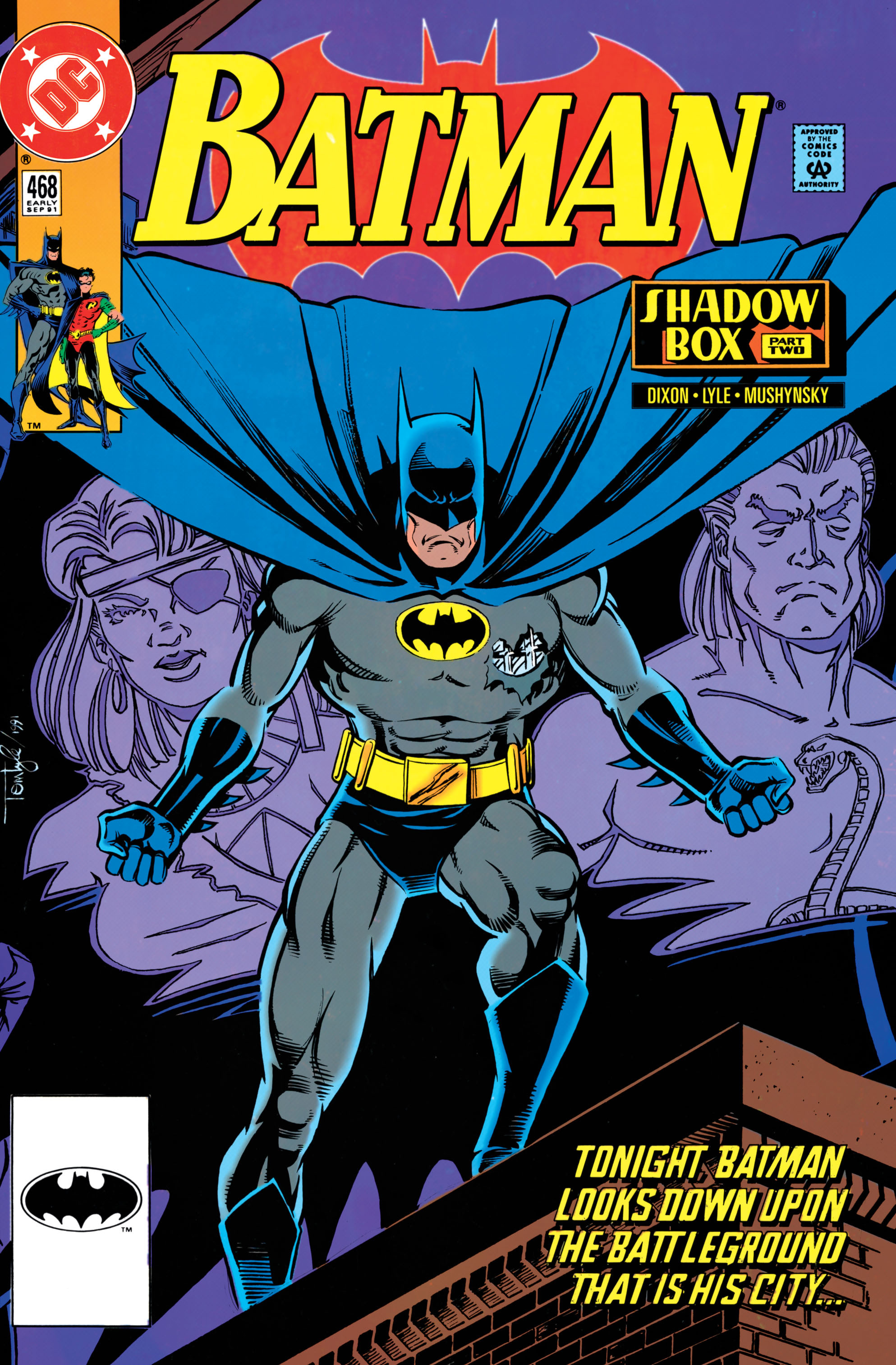 Read online Batman (1940) comic - Issue #468