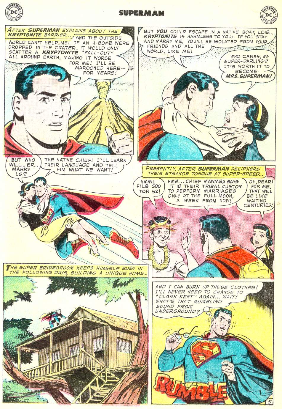 Read online Superman (1939) comic - Issue #124