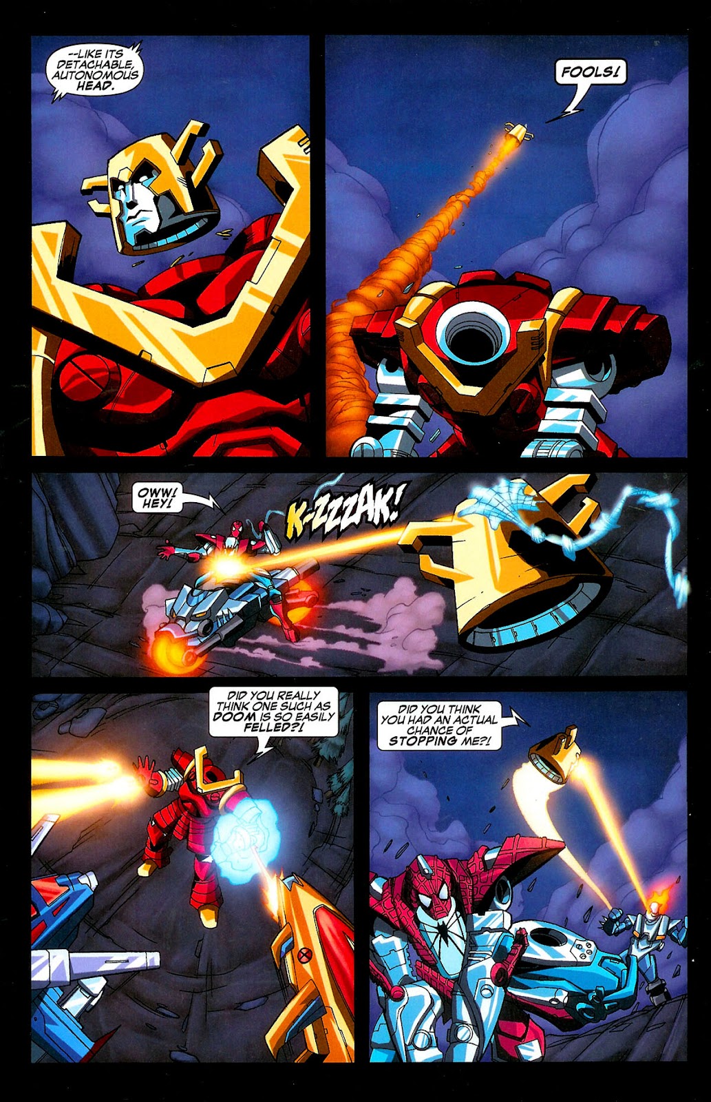 Read online MegaMorphs comic - Issue #3