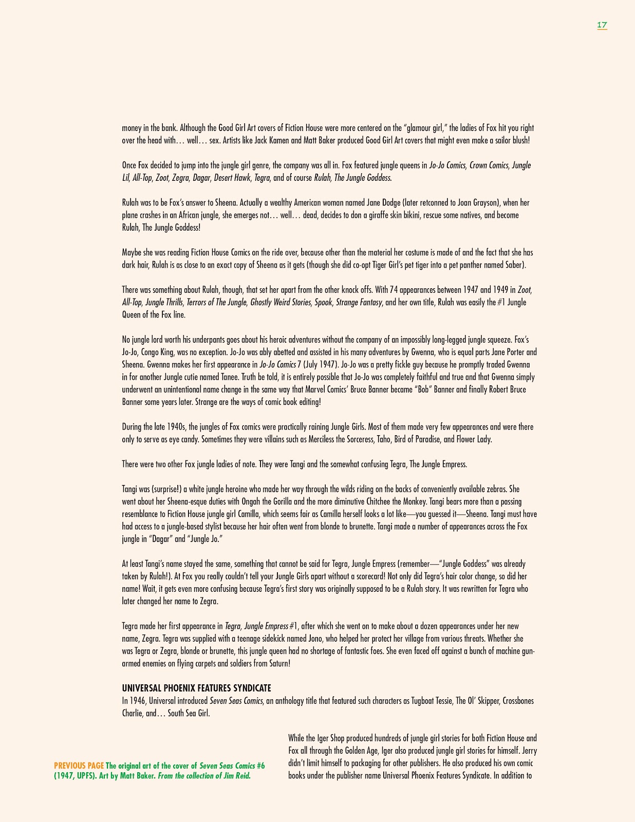 Read online Jungle Girls comic - Issue # TPB (Part 1)