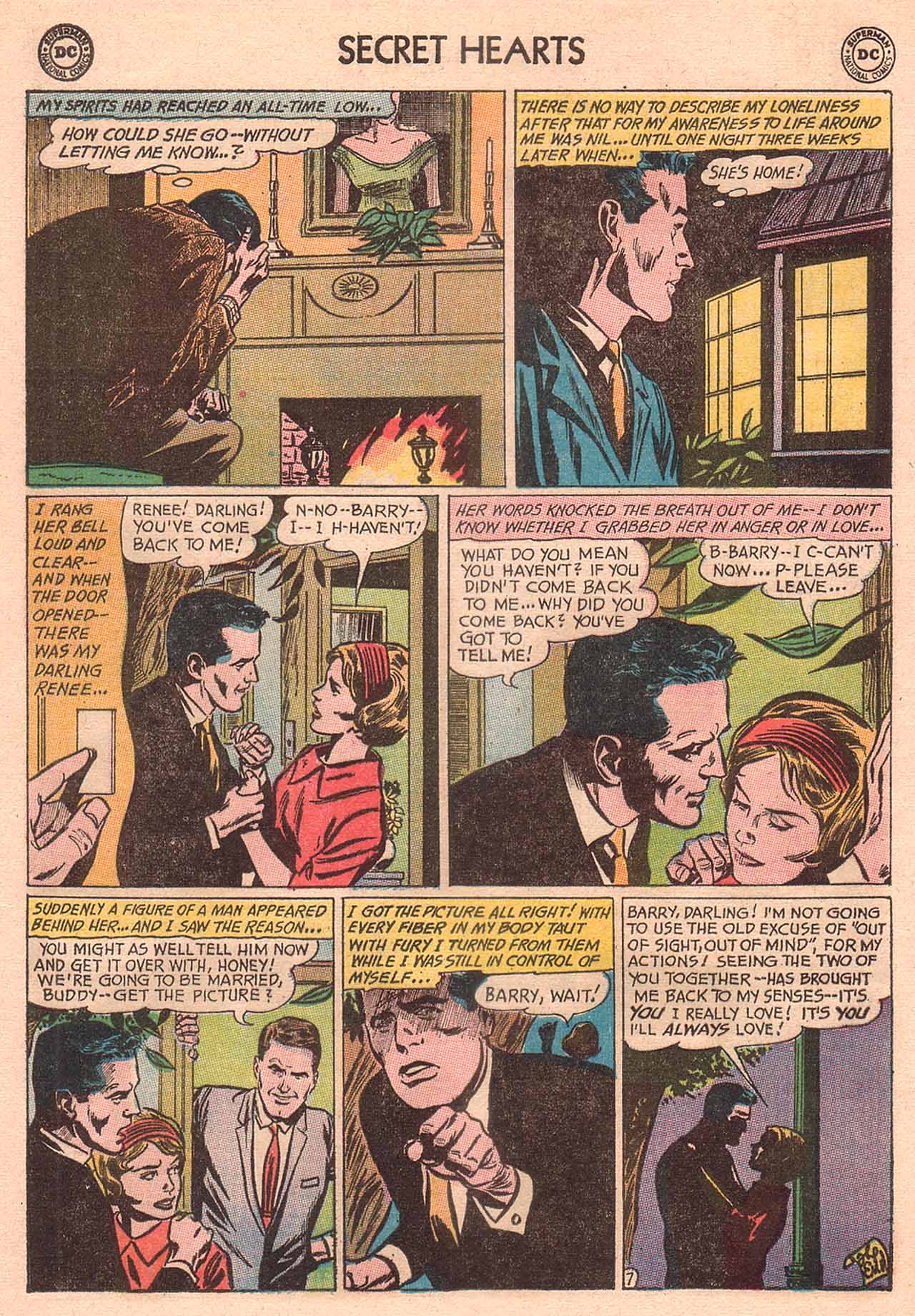 Read online Secret Hearts comic - Issue #94