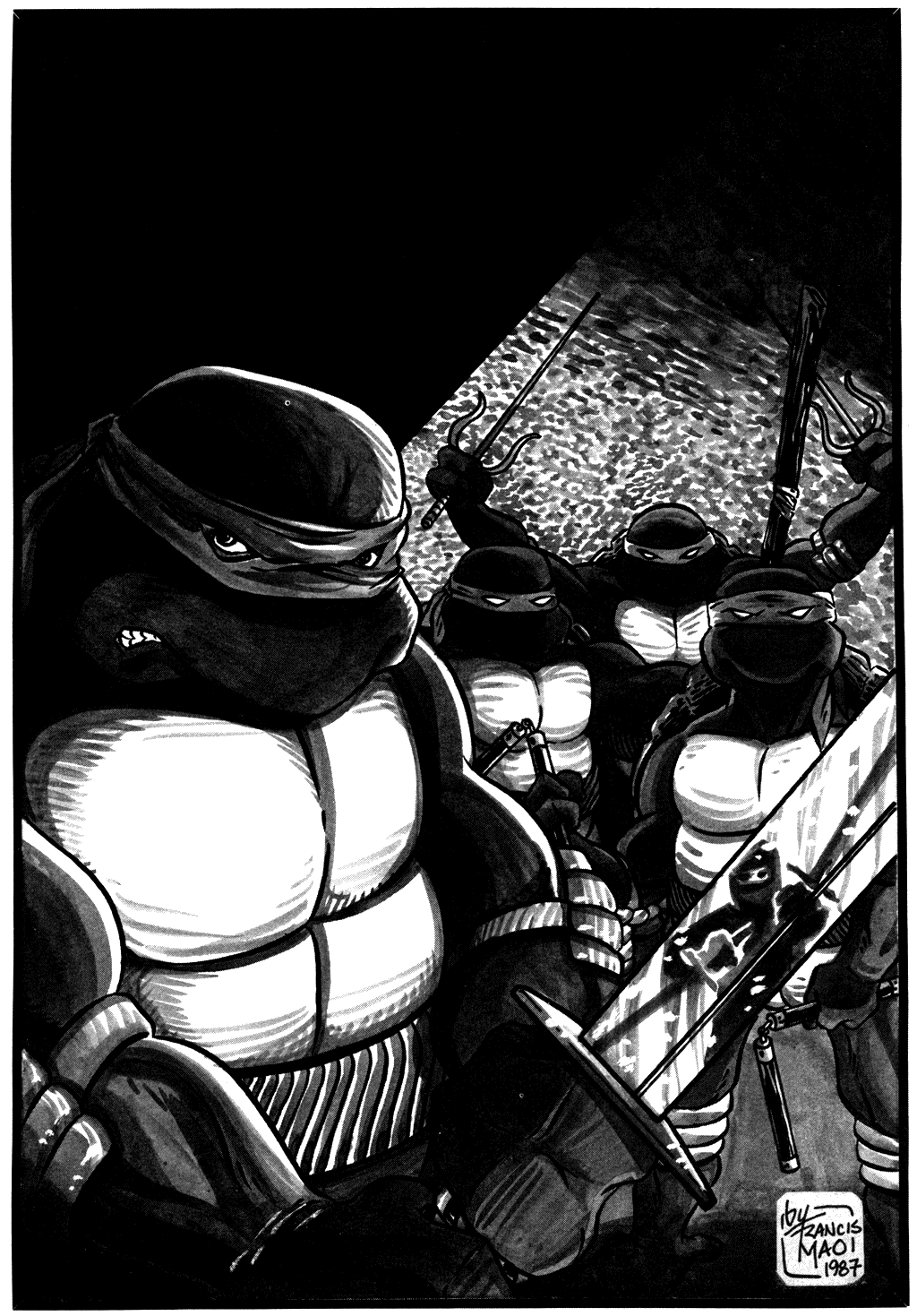 Read online Teenage Mutant Ninja Turtles (1984) comic - Issue #12