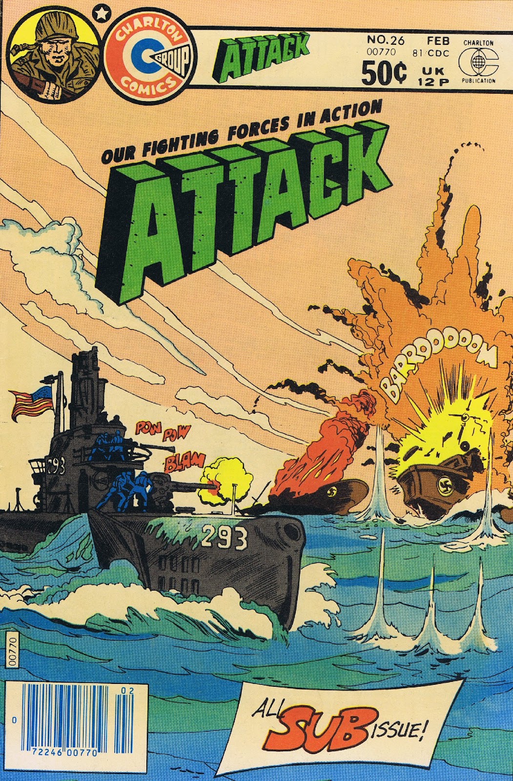 Read online Attack (1971) comic - Issue #26