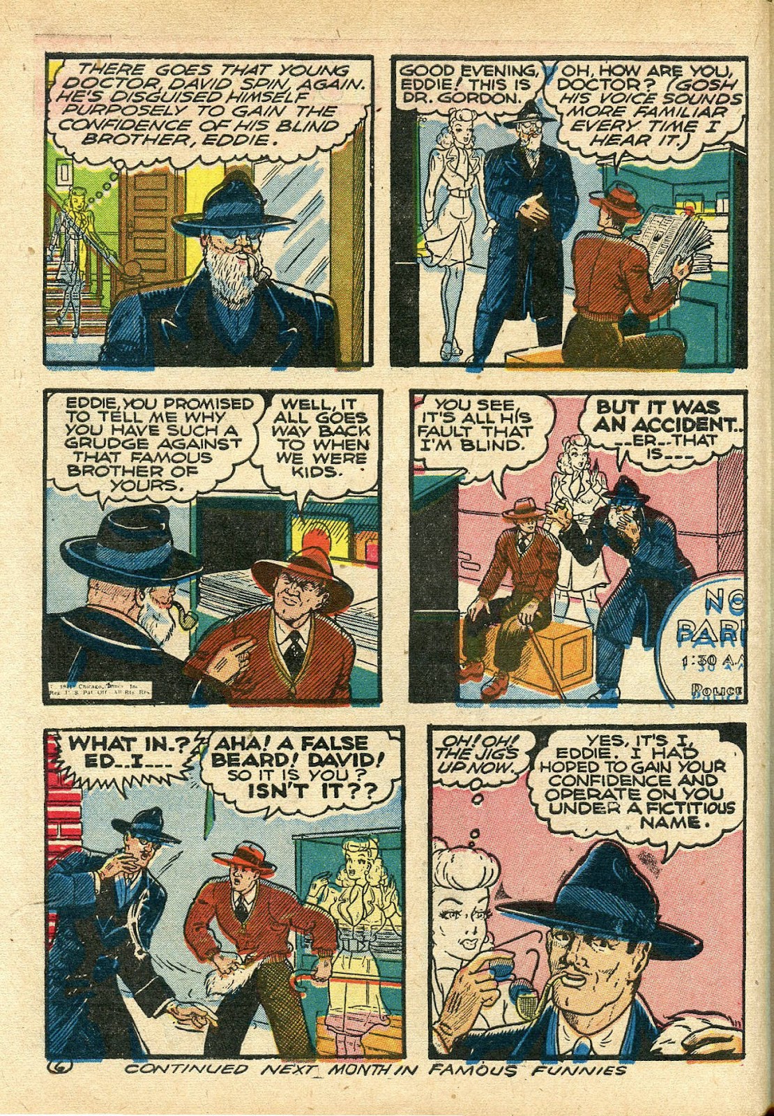 Read online Famous Funnies comic - Issue #112