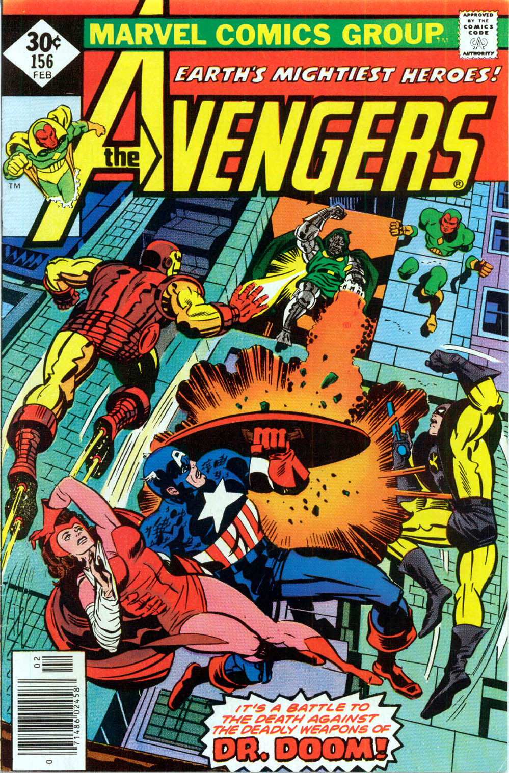 Read online The Avengers (1963) comic - Issue #156 Read online The Avengers (1963) comic - Issue #156