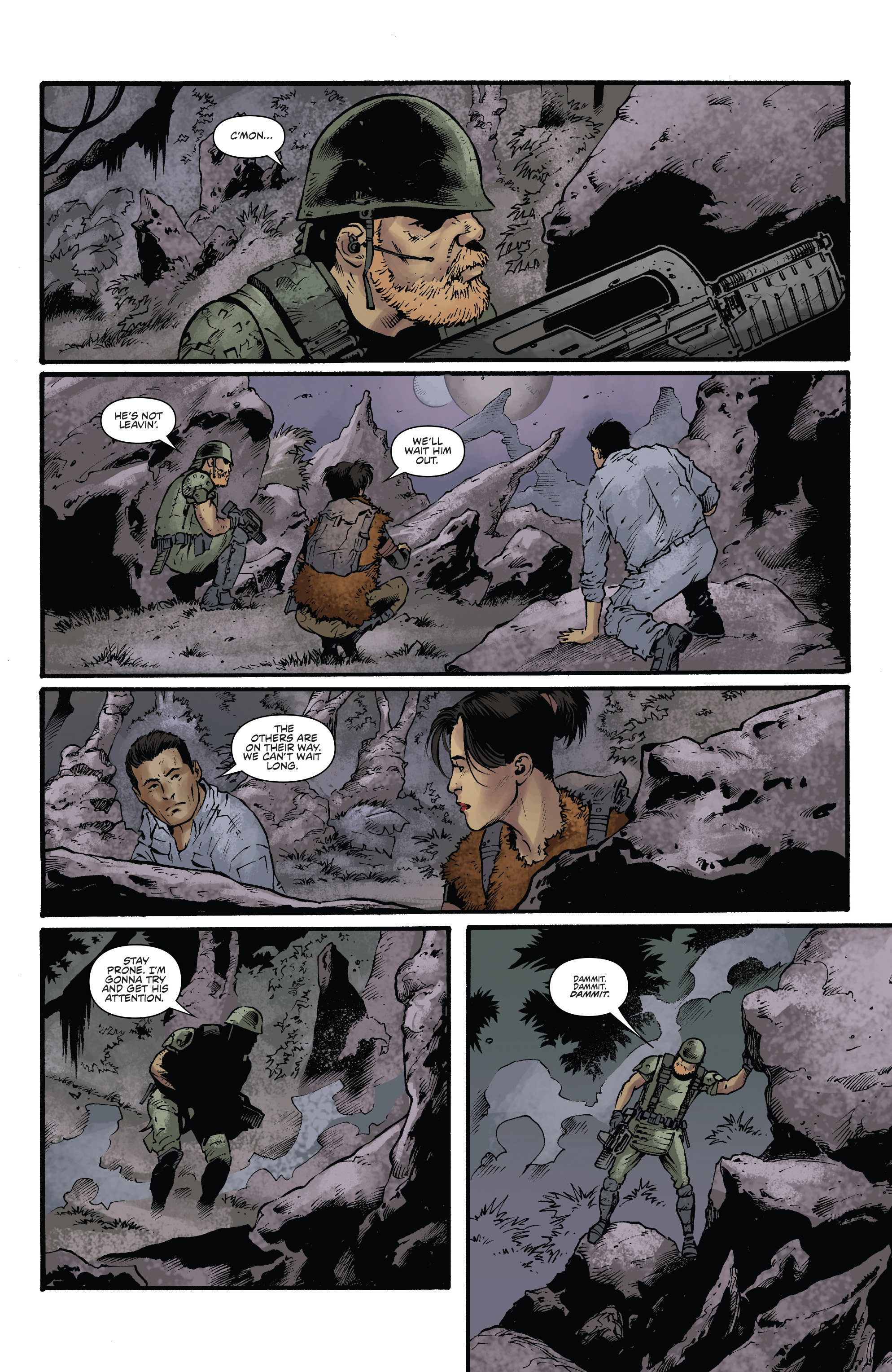 Read online Prometheus: Life and Death comic - Issue #4