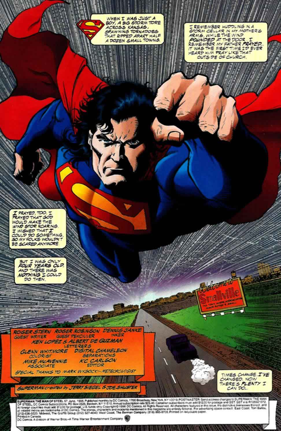 Read online Superman: The Man of Steel (1991) comic - Issue #57