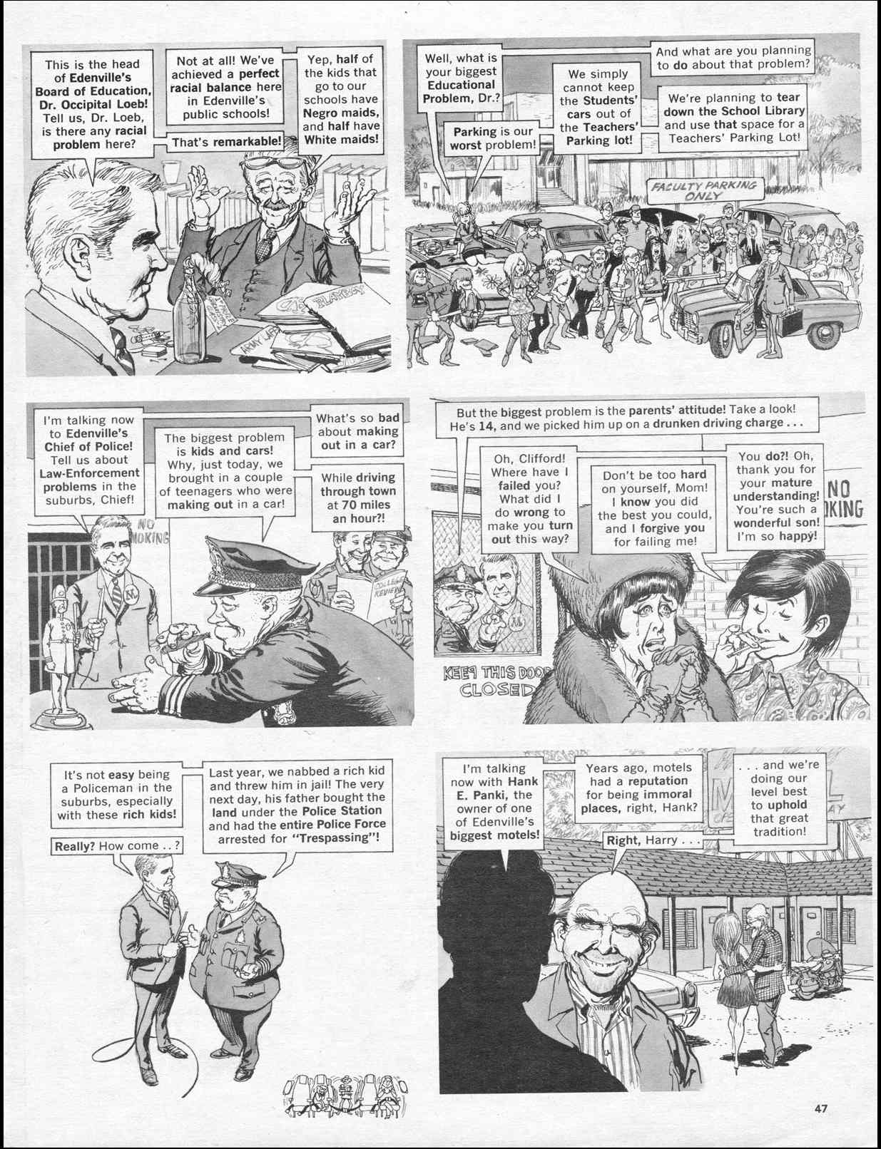 Read online MAD comic - Issue #133