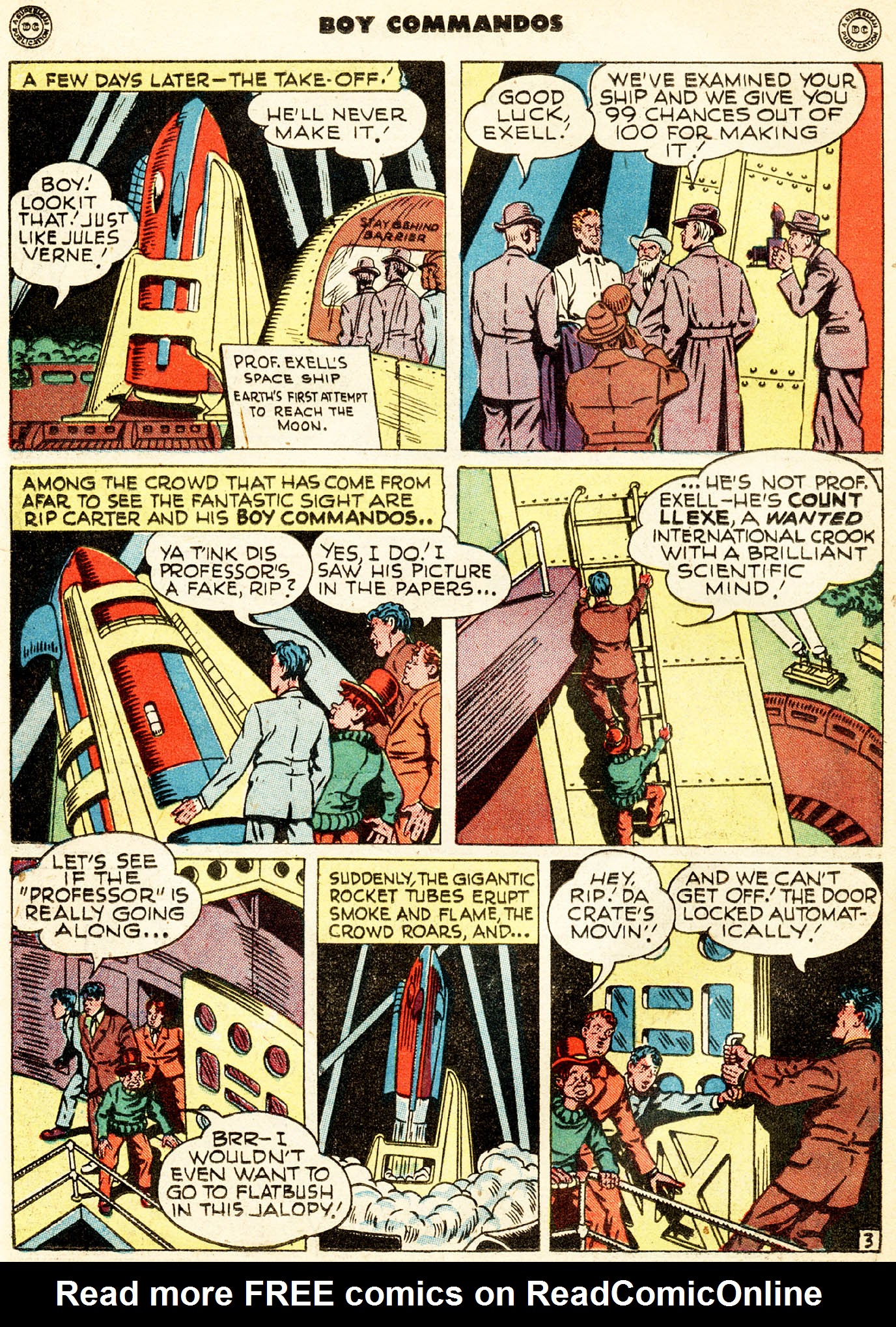 Read online Boy Commandos comic - Issue #20