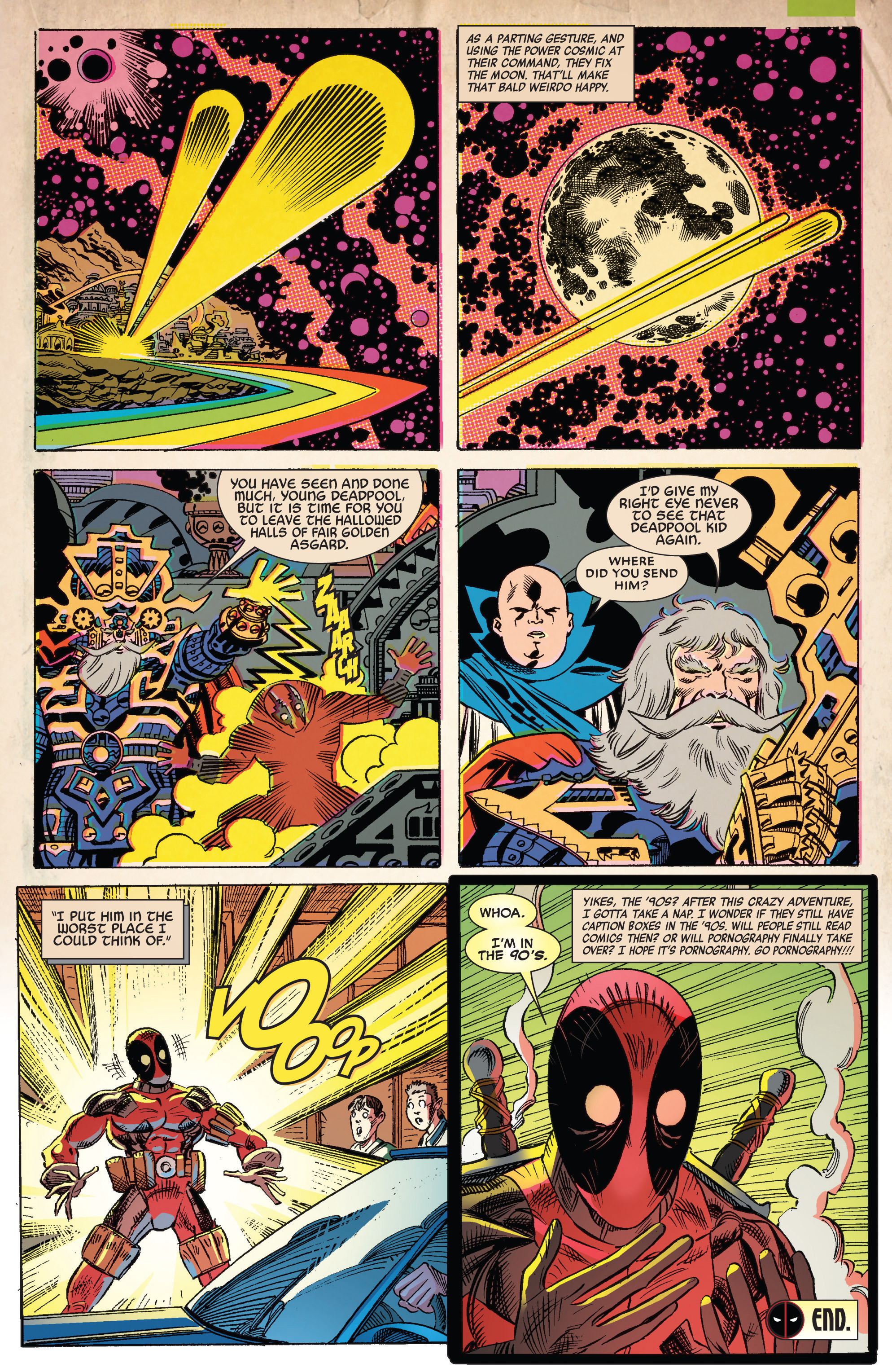 Read online Deadpool Flashbacks comic - Issue # Full