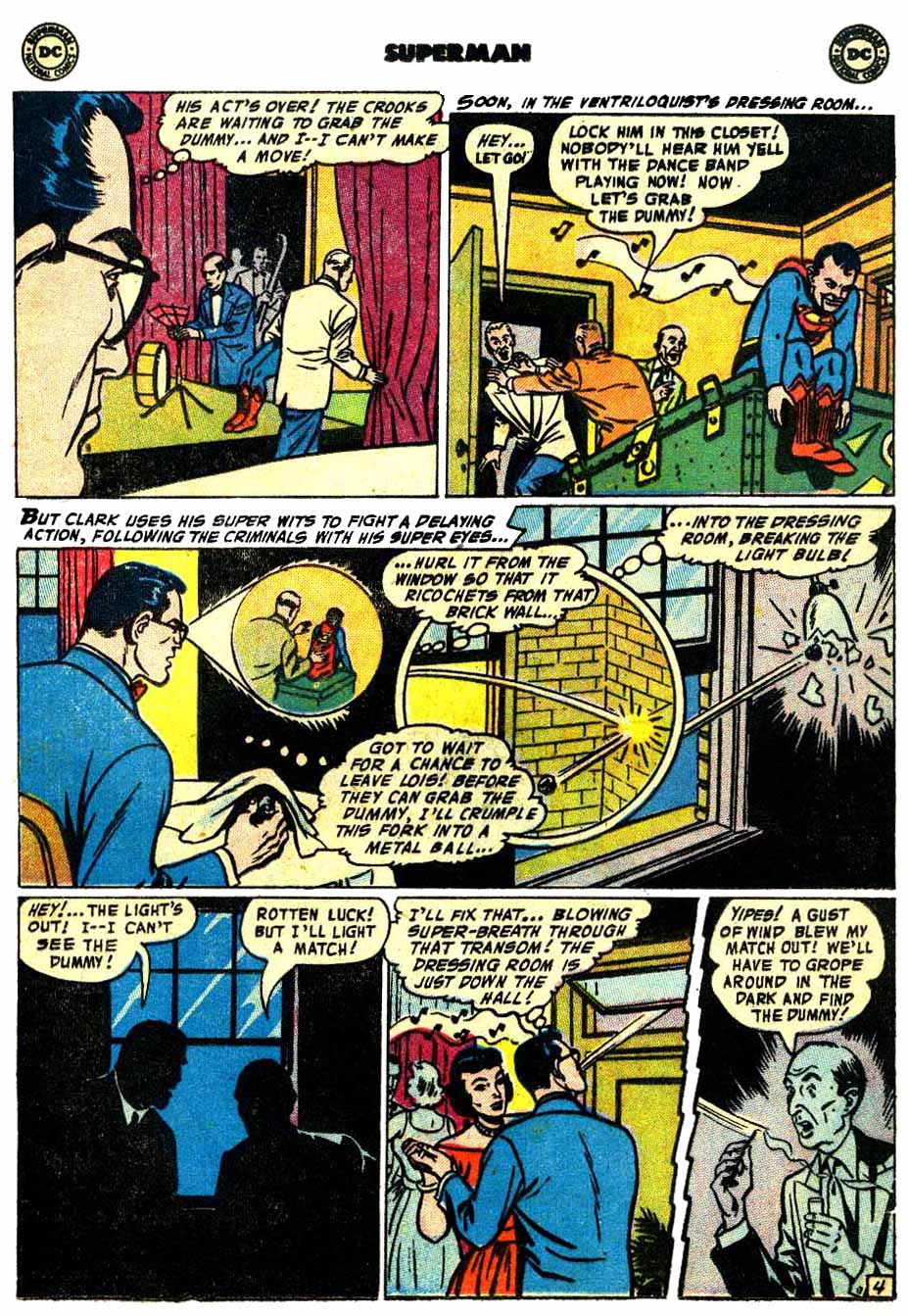 Read online Superman (1939) comic - Issue #109