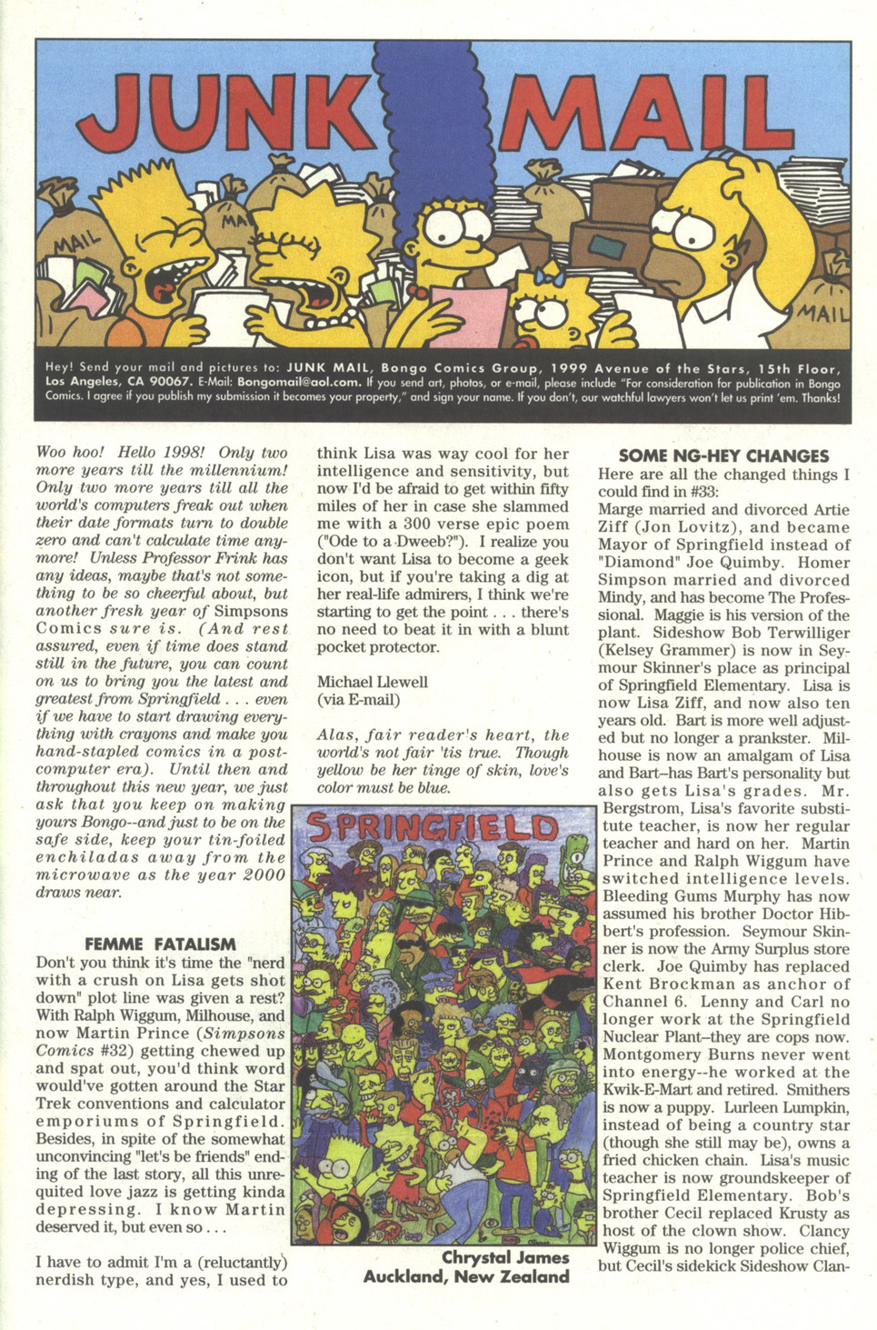 Read online Simpsons Comics comic - Issue #34