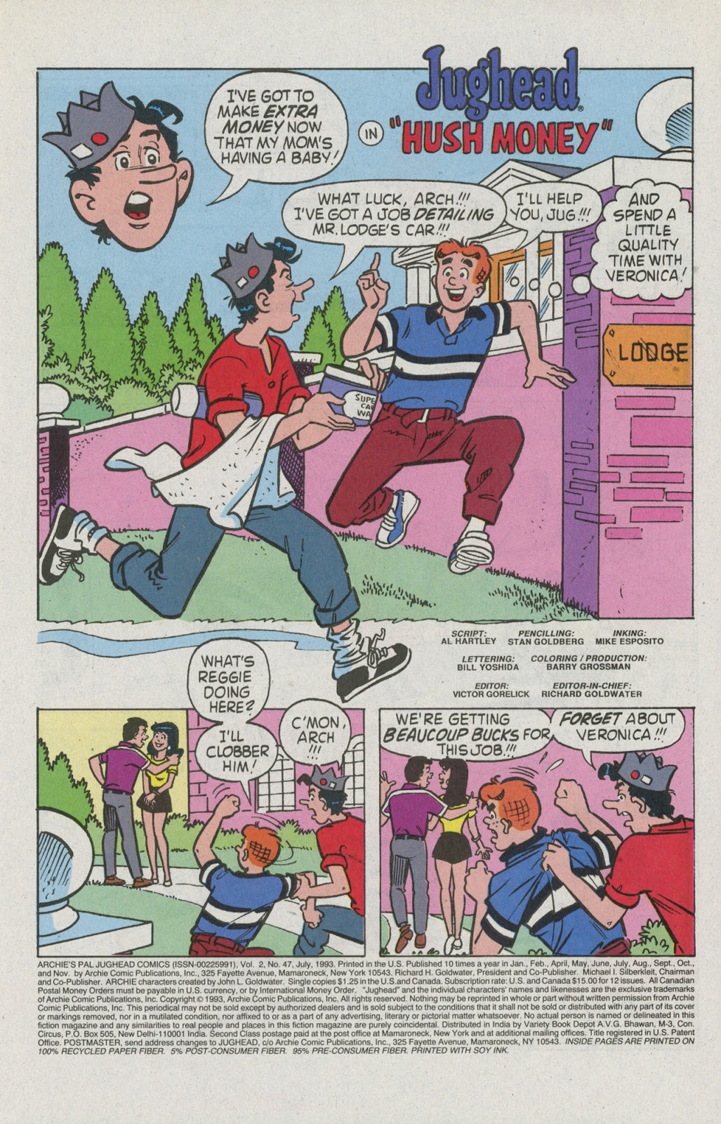 Read online Archie's Pal Jughead Comics comic - Issue #47
