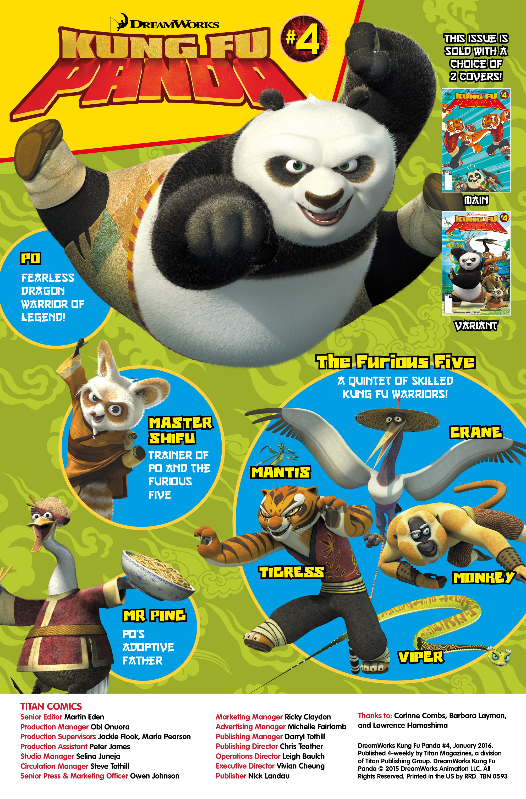 Read online DreamWorks Kung Fu Panda comic - Issue #4