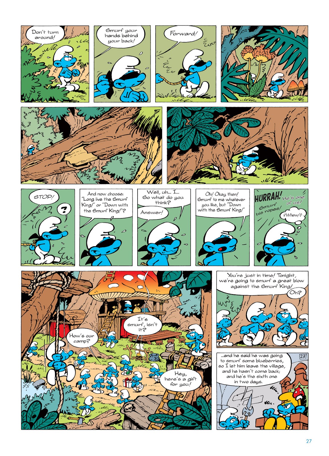 Read online The Smurfs comic - Issue #3
