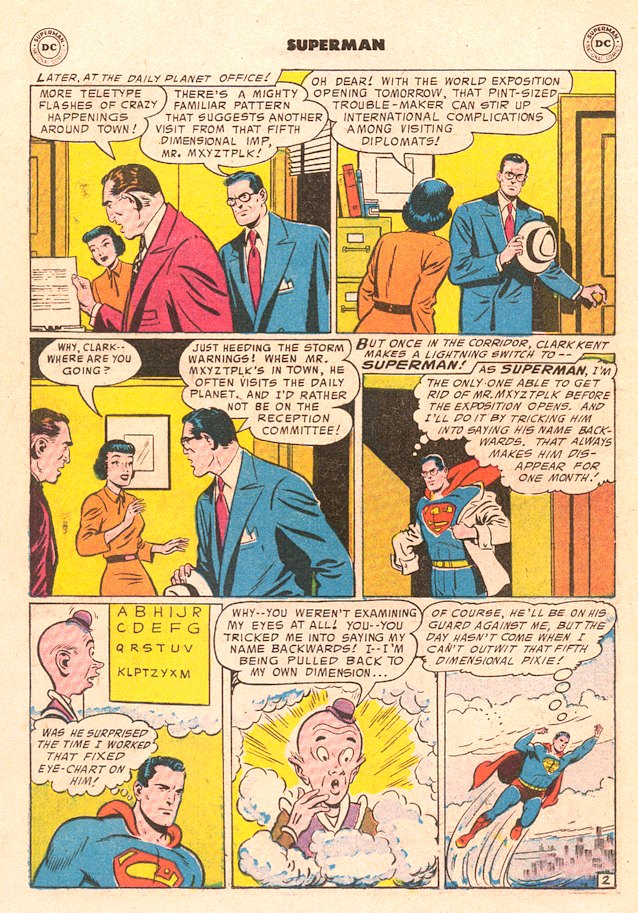 Read online Superman (1939) comic - Issue #103