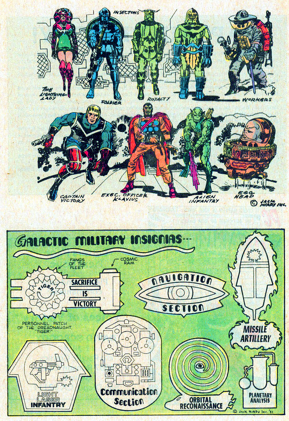 Read online Captain Victory and the Galactic Rangers (1981) comic ...