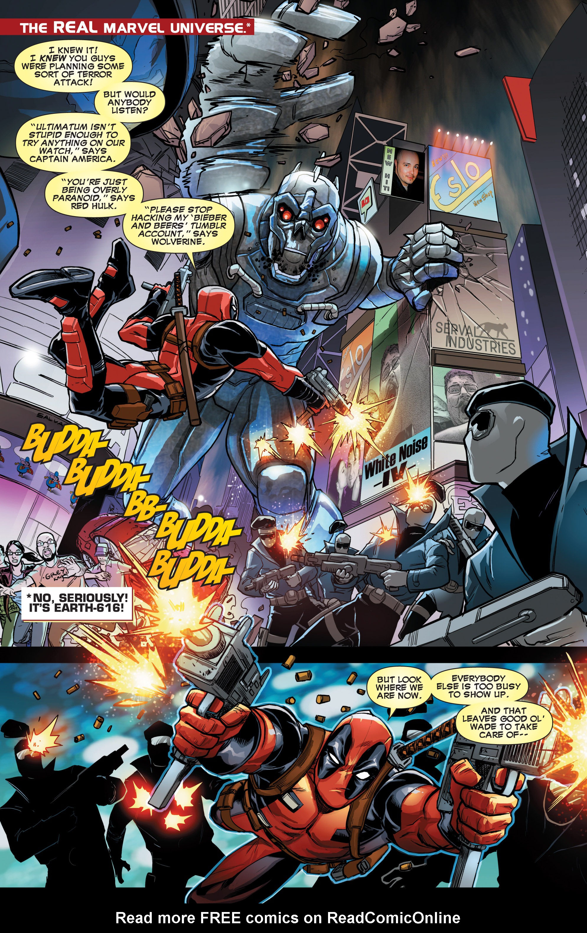 Read online Deadpool Kills Deadpool comic - Issue #1