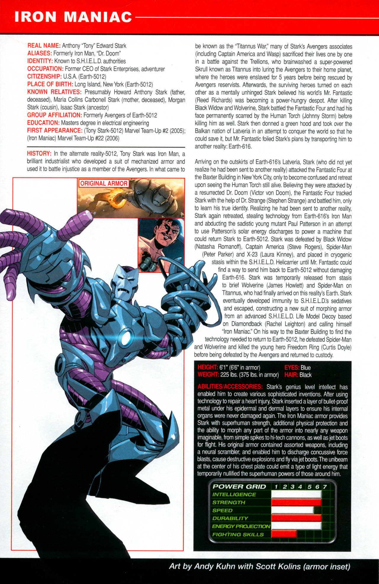 Read online All-New Official Handbook of the Marvel Universe A to Z ...