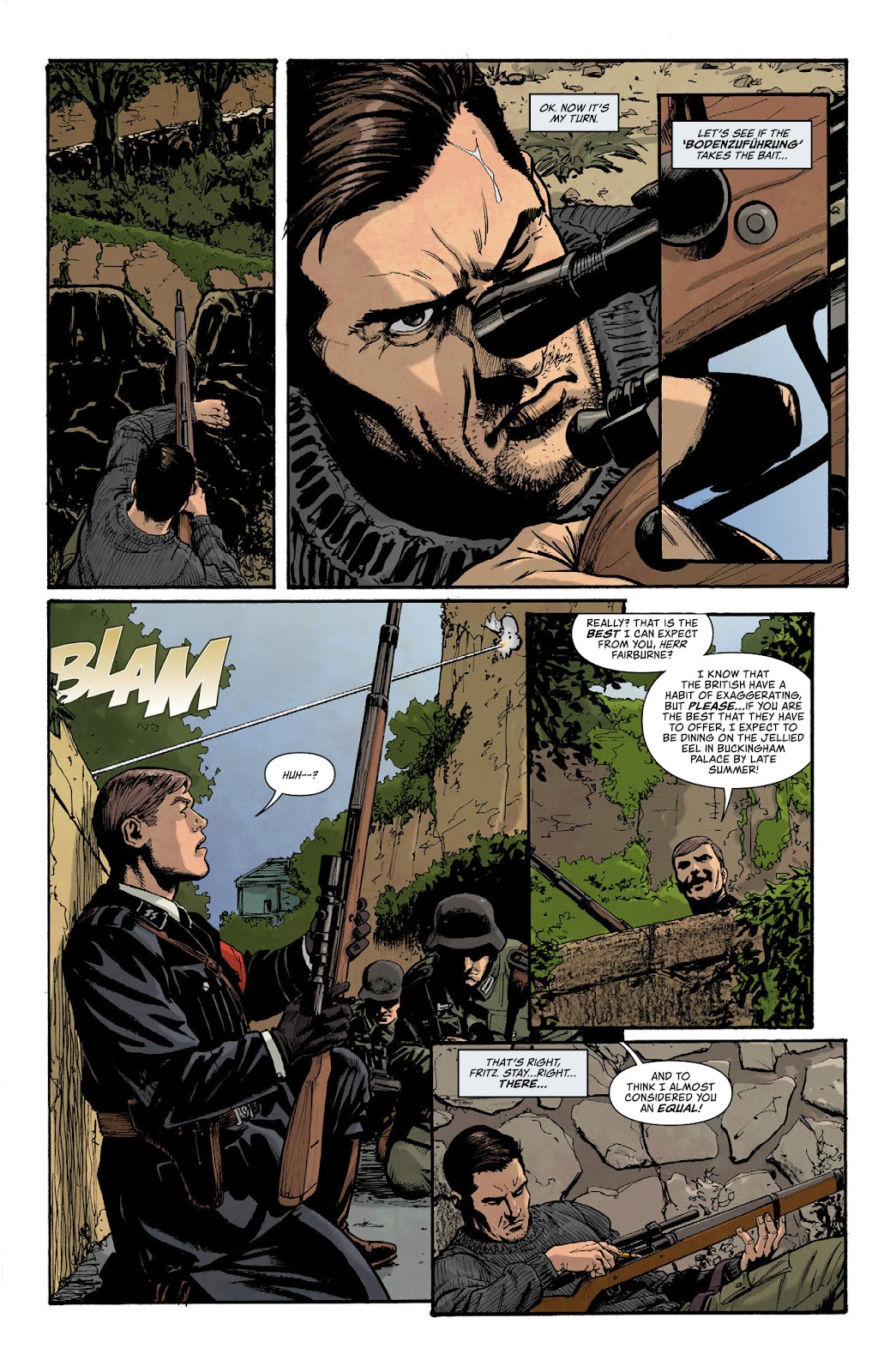 Read online Sniper Elite: Resistance comic - Issue # TPB