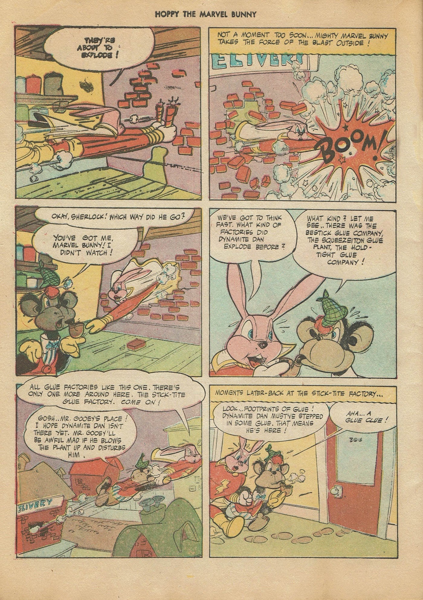 Read online Hoppy The Marvel Bunny comic - Issue #5
