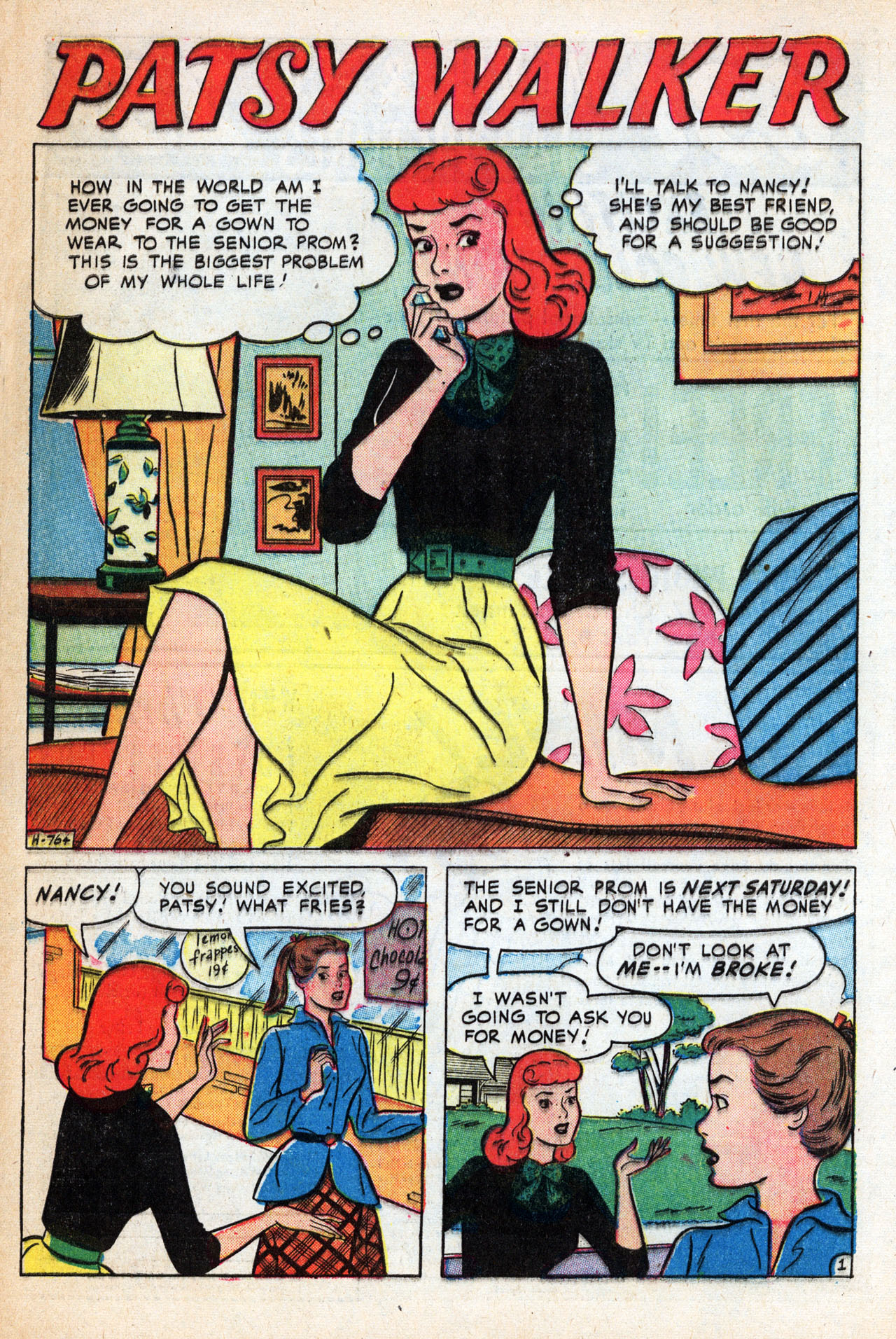 Read online Patsy and her Pals comic - Issue #21