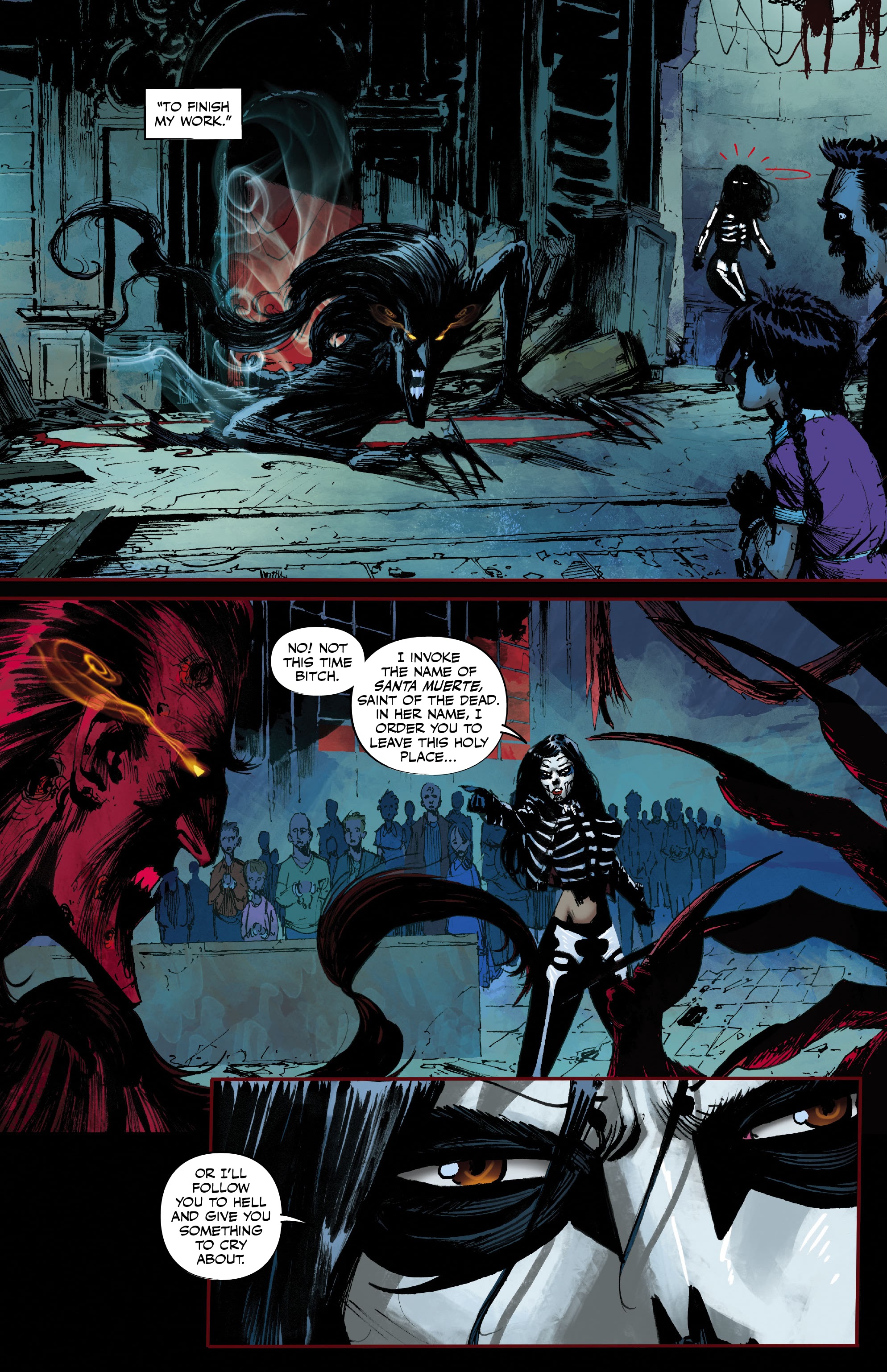 Read online La Muerta: Retribution comic - Issue #1