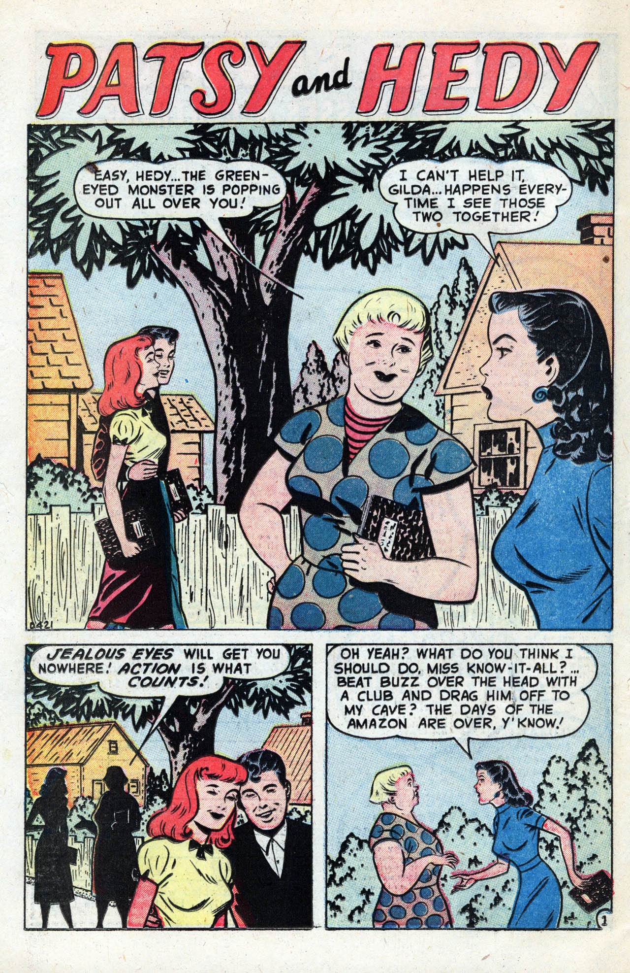Read online Patsy and Hedy comic - Issue #22