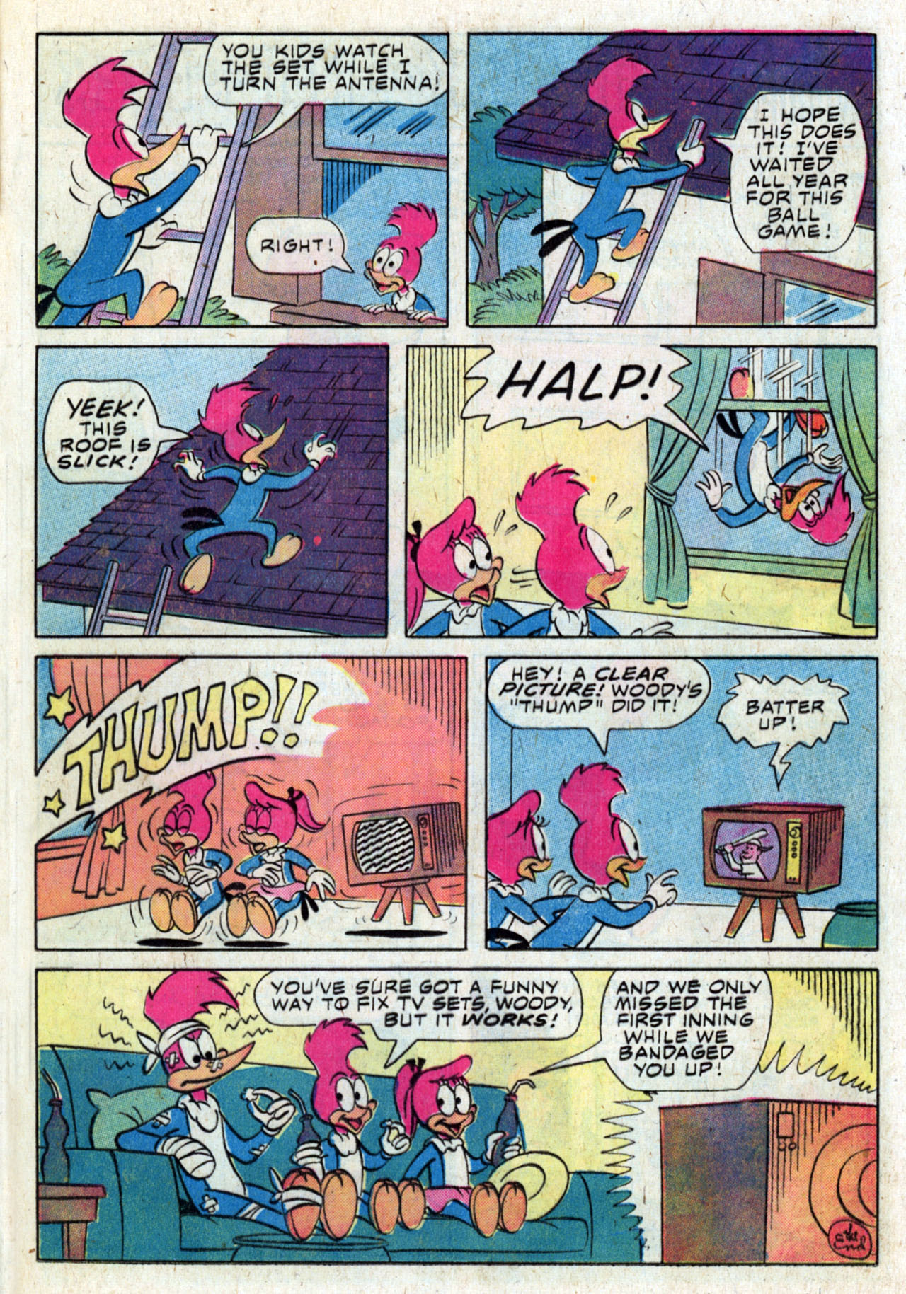 Read online Walter Lantz Woody Woodpecker (1962) comic - Issue #153