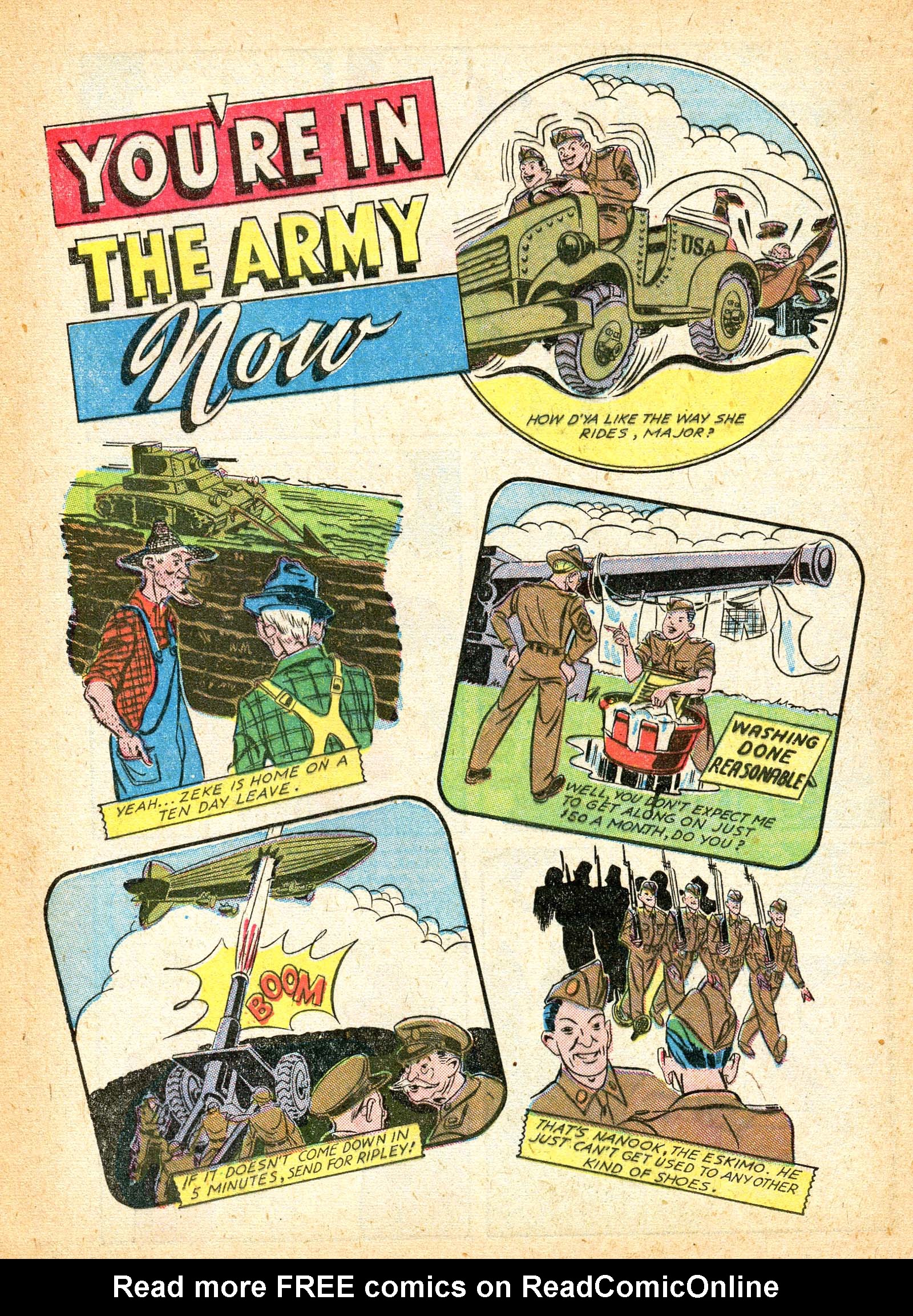 Read online Major Victory Comics comic - Issue #1