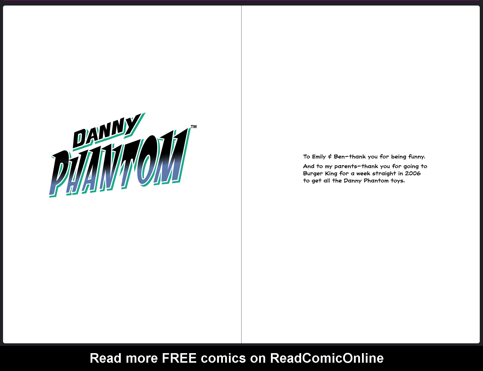 Danny Phantom: A Glitch in Time TPB | Read All Comics Online