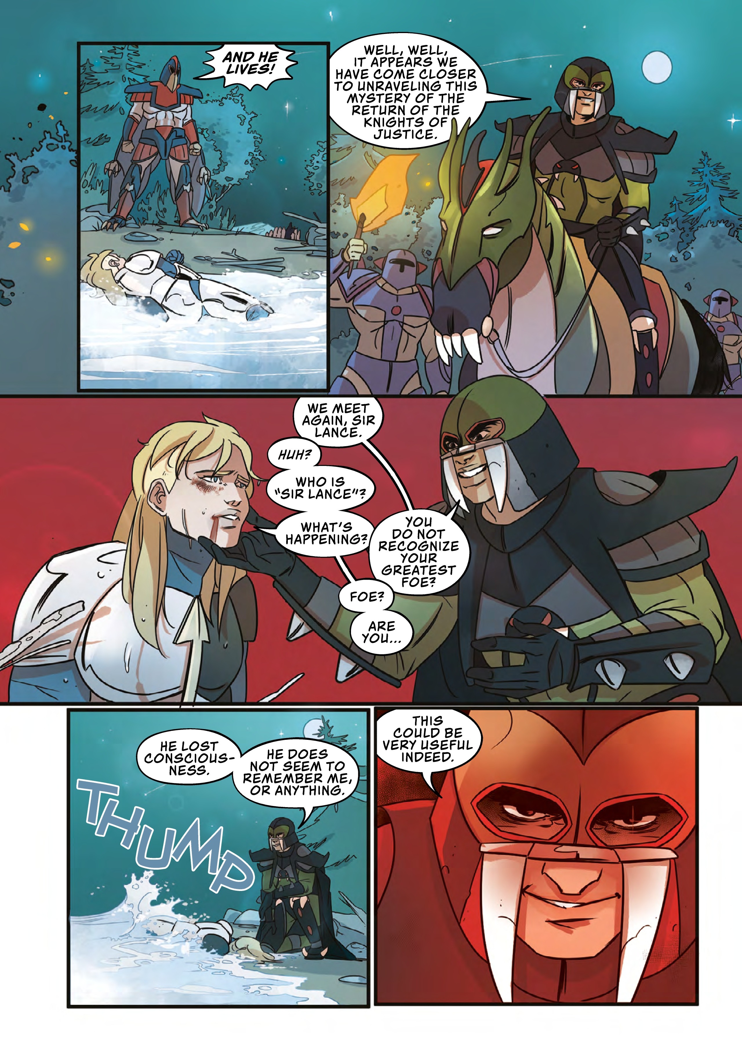 King Arthur and The Knights of Justice (TPB 1) - Read All Comics Online