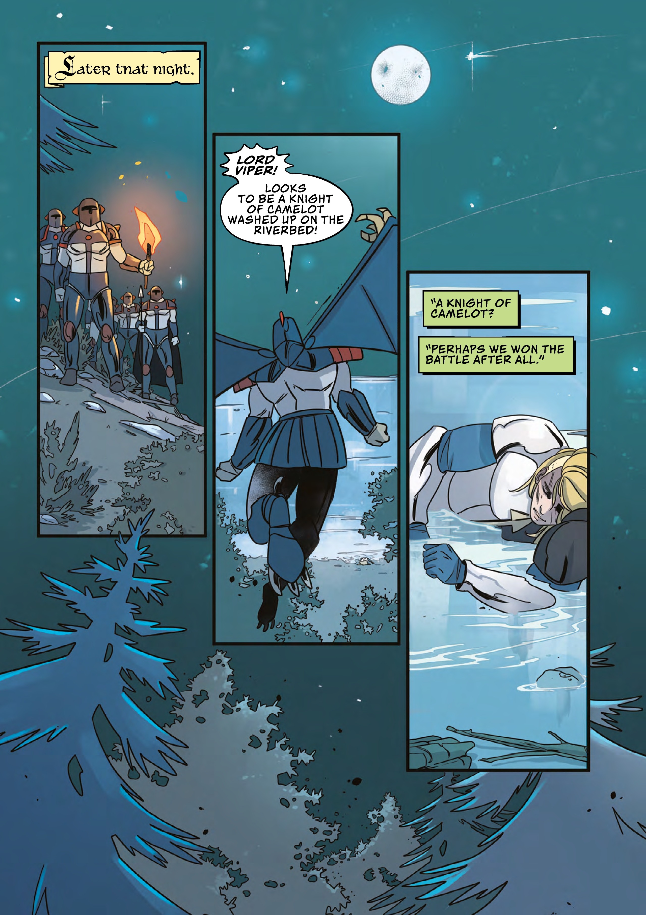 King Arthur and The Knights of Justice (TPB 1) - Read All Comics Online