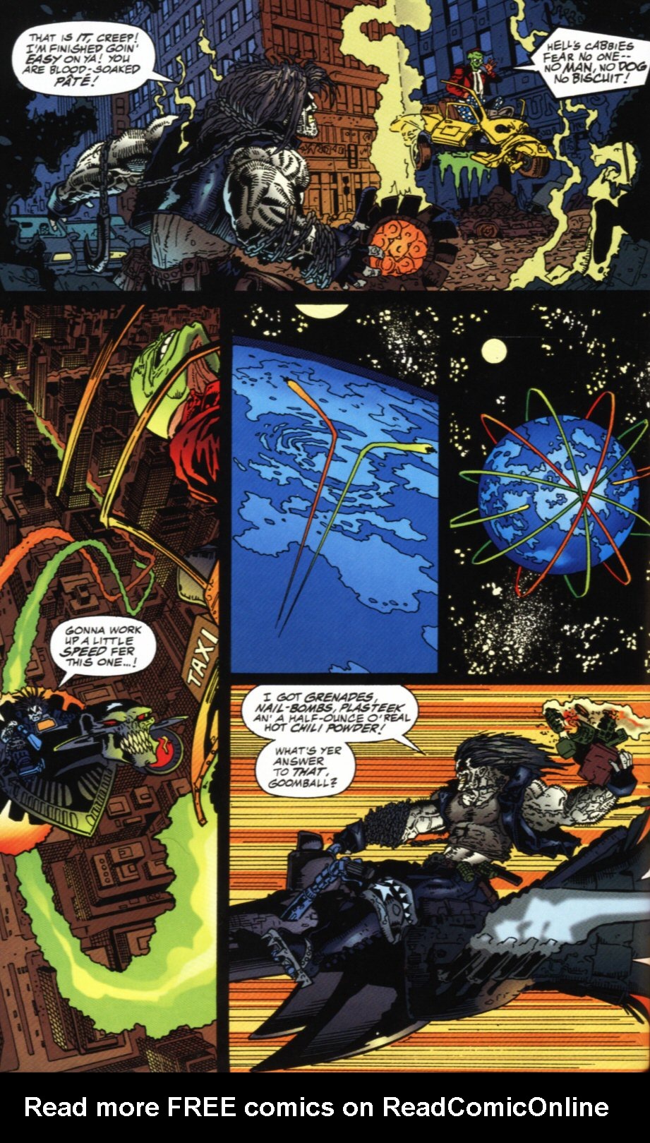 Read online Lobo/Mask comic - Issue #1