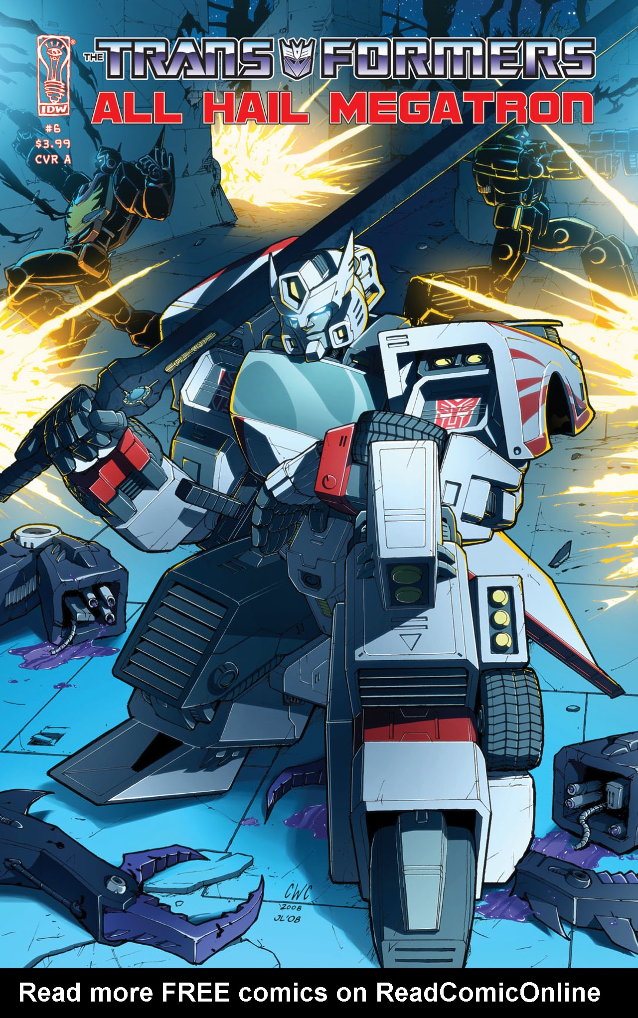 Read online The Transformers: All Hail Megatron comic - Issue #6
