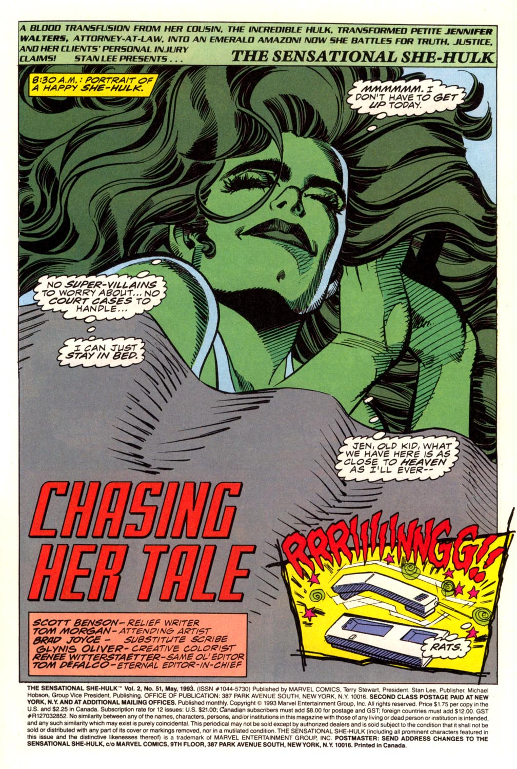 Read online The Sensational She-Hulk comic - Issue #51