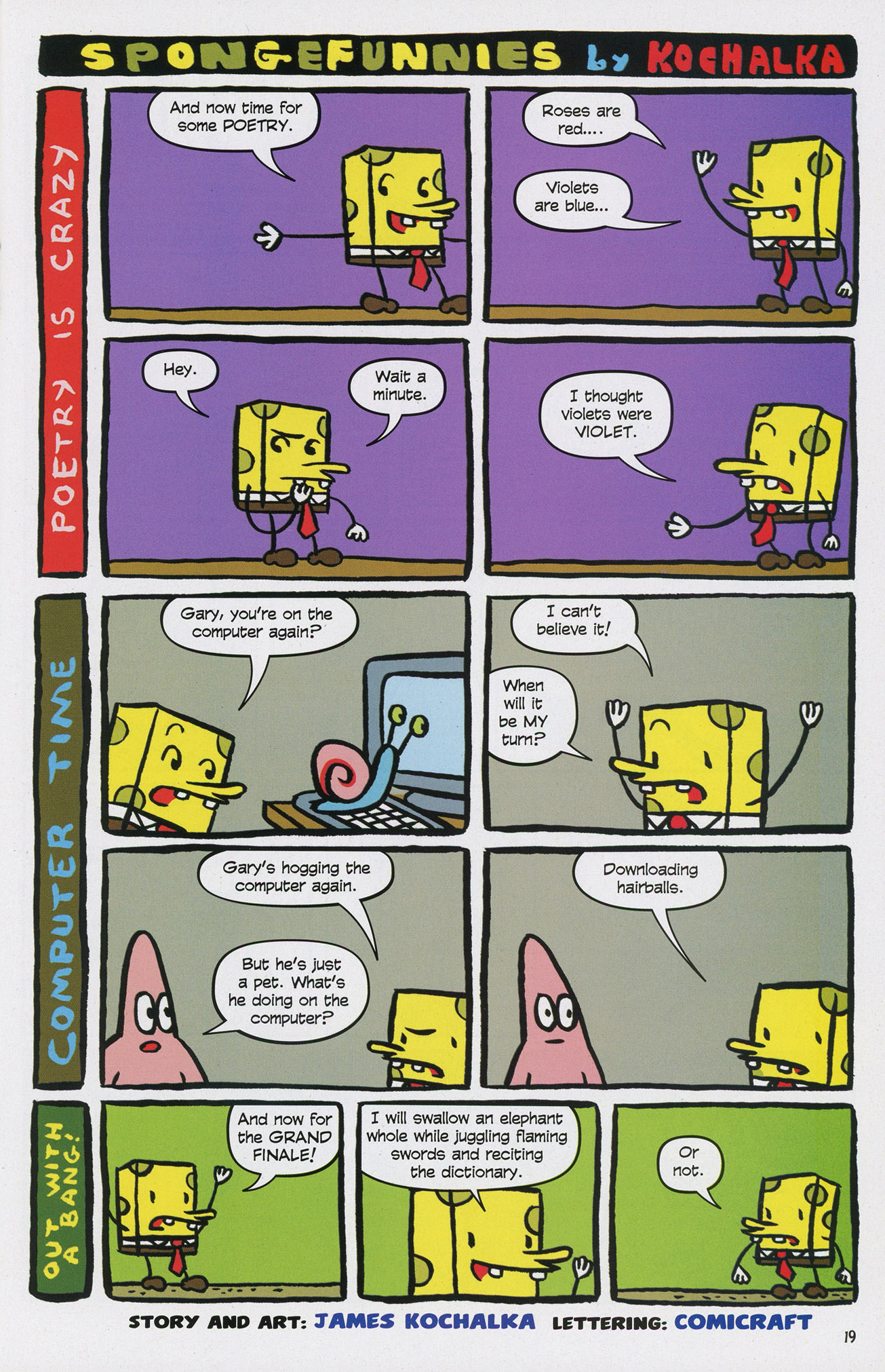 Read online SpongeBob Comics comic - Issue #8